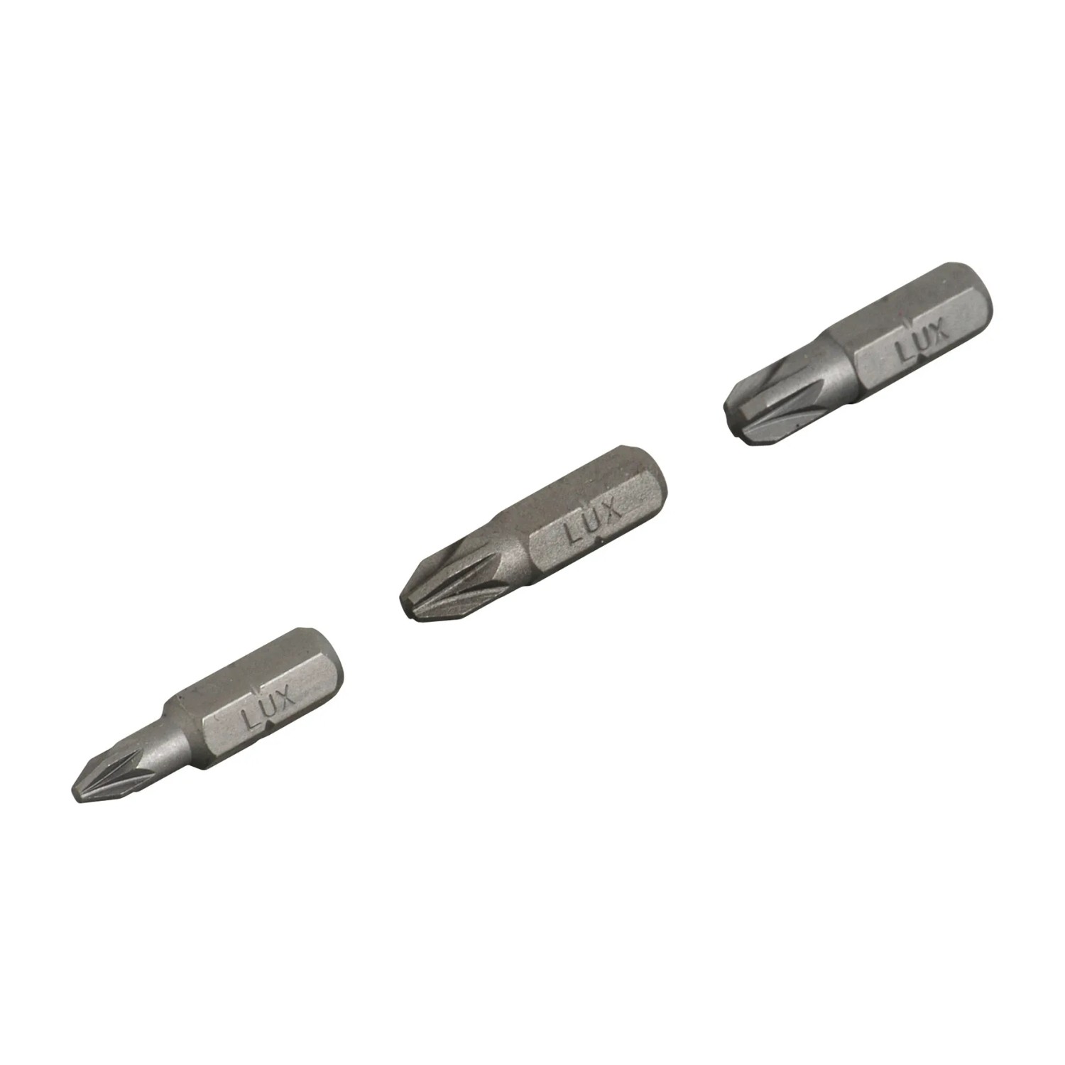 LUX-TOOLS Standard Bit-Satz PZ1 PZ2 PZ3 Länge 25 mm kaufen bei OBI