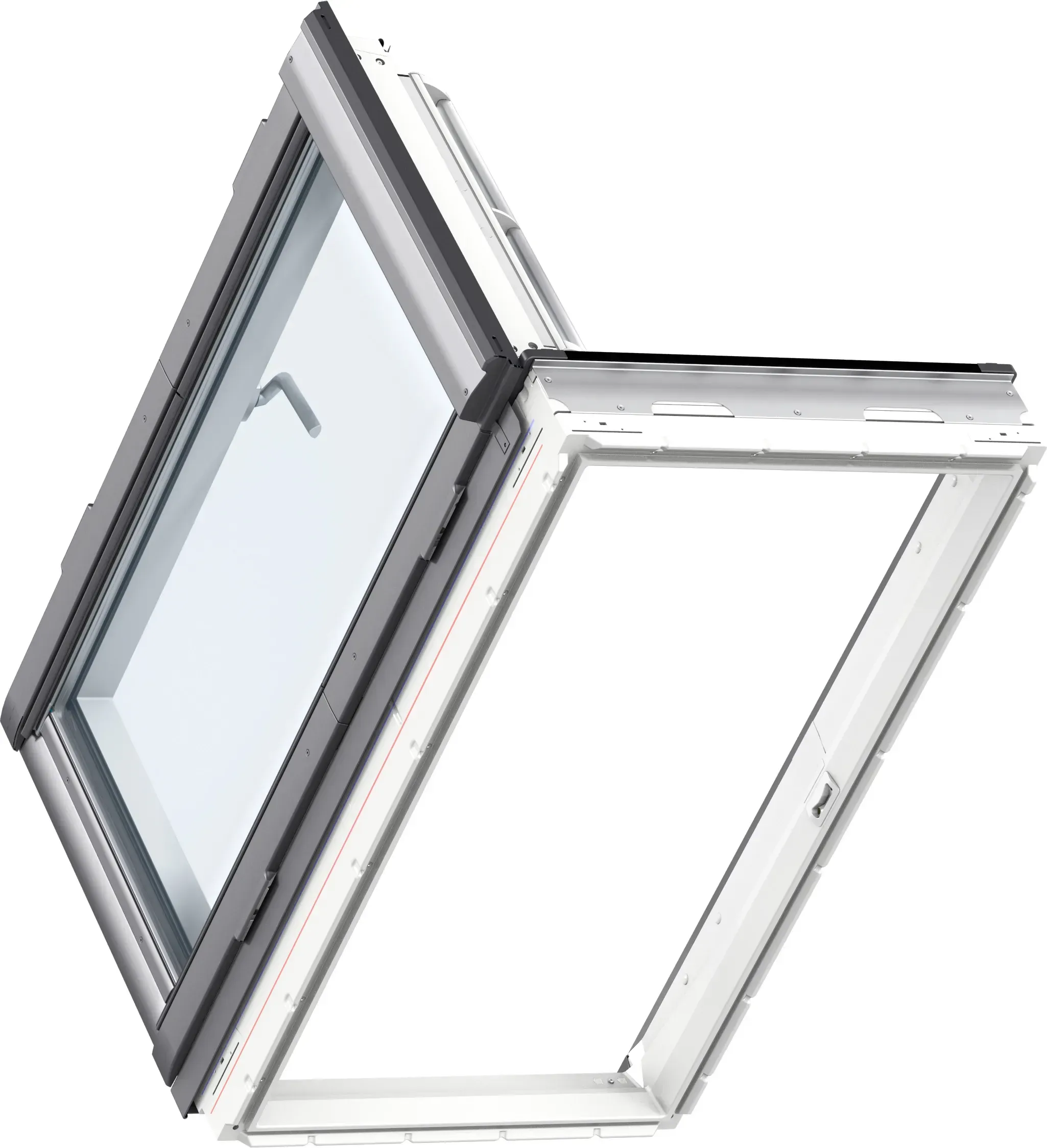 Velux Wohn- und Ausstiegsfenster GXU FK06 0066 Weiß 66 x 118 cm kaufen ...