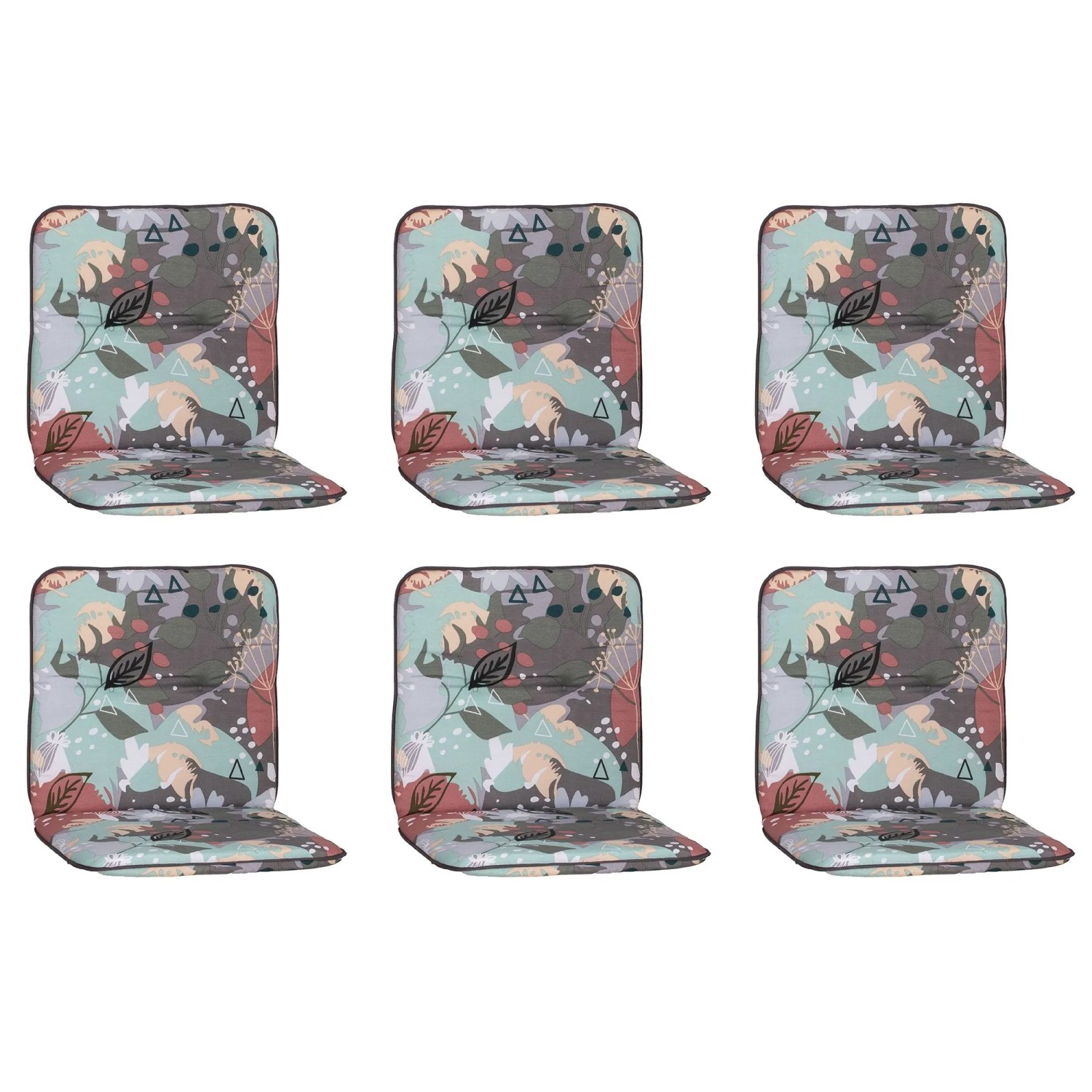 Beo Niedriglehner-Paspelauflage M412 Eger Grau 6er-Set kaufen bei OBI