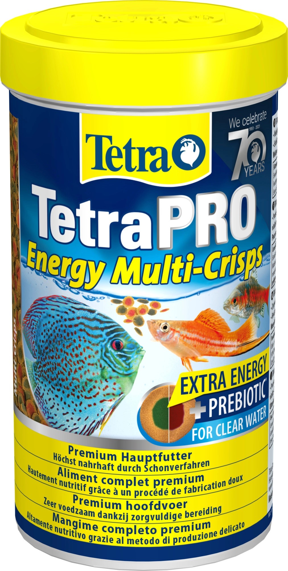 Tetra Aquarium-Fischfutter-Granulat TetraPro Energy Multi-Crisps 500 ml ...