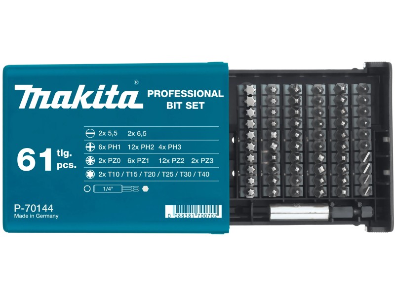 Makita Bit-Set 61-teilig P-70144 kaufen bei OBI