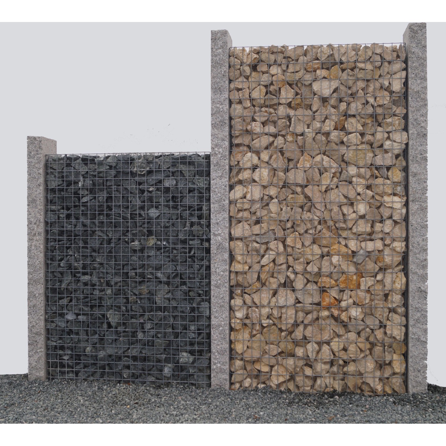 Gabiona Gabionen-Zaun 150 x 97 x 27 cm Maschenw 5 x 5 cm kaufen bei OBI