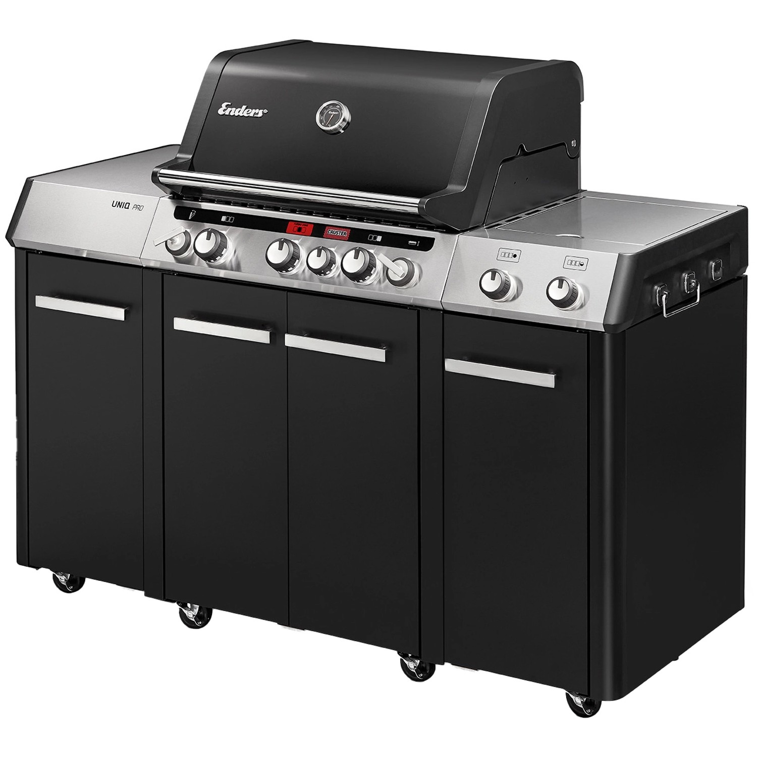 Enders Gasgrill Uniq Pro 3 IK Kitchen Cruster 120 cm x 147 cm Schwarz ...