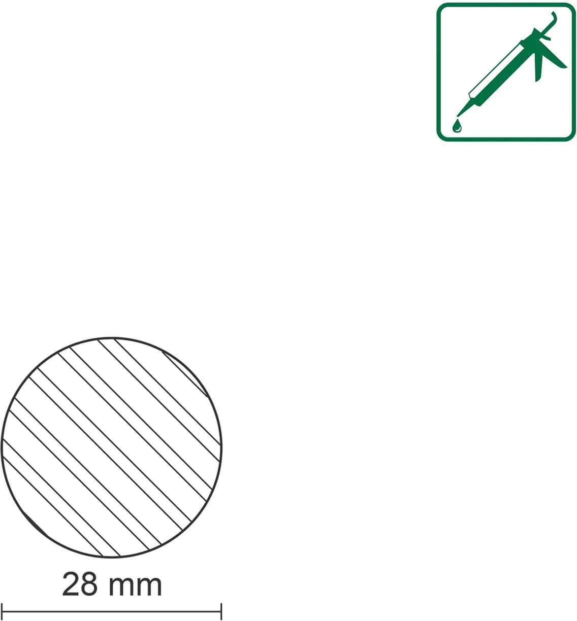 FN Neuhofer Rundstab Fichte/Kiefer Astrein Roh Ø 28 mm x 1000 mm kaufen ...