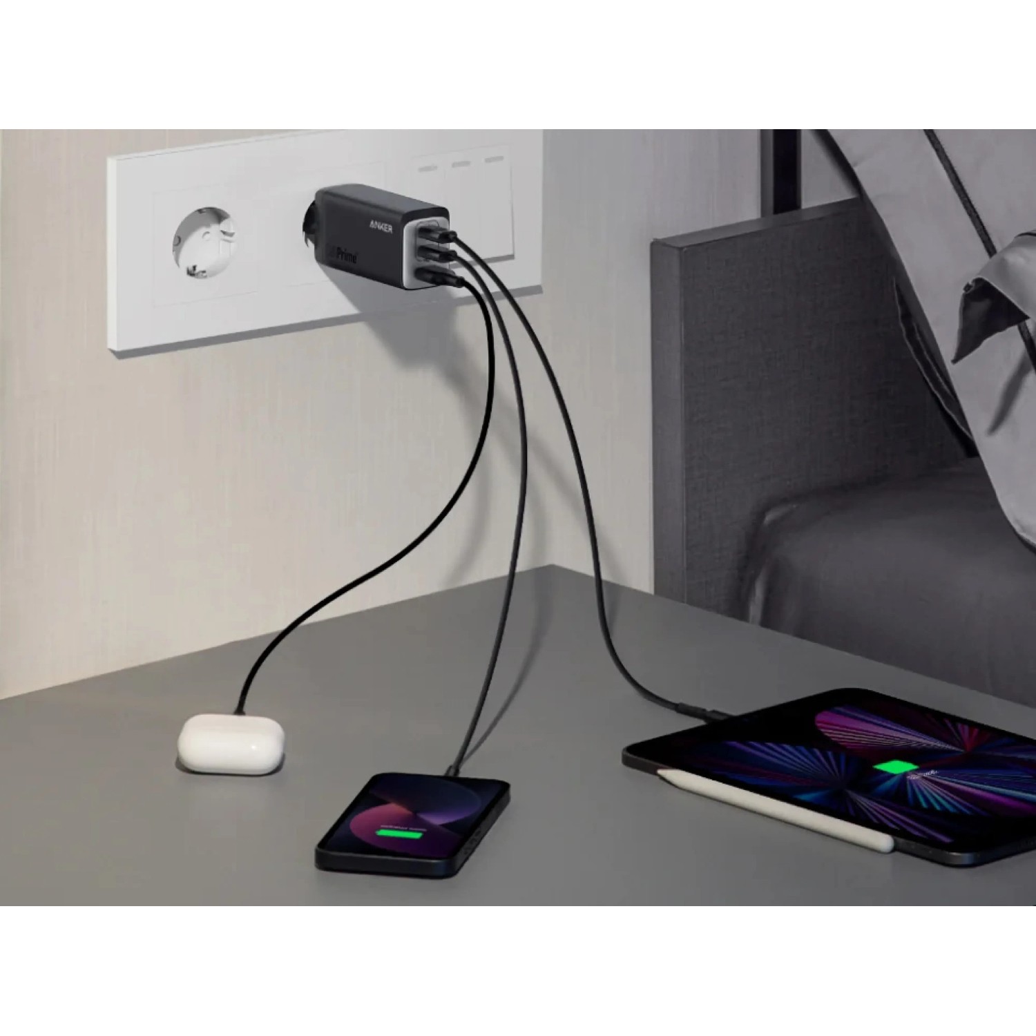 Anker Ladegerät 737 GaNPrime 120 W Schwarz kaufen bei OBI