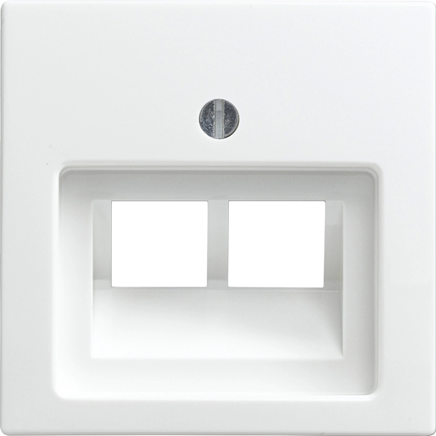 Busch-Jaeger Abdeckung für UAE-Anschlussdosen Balance SI Alpinweiß ...