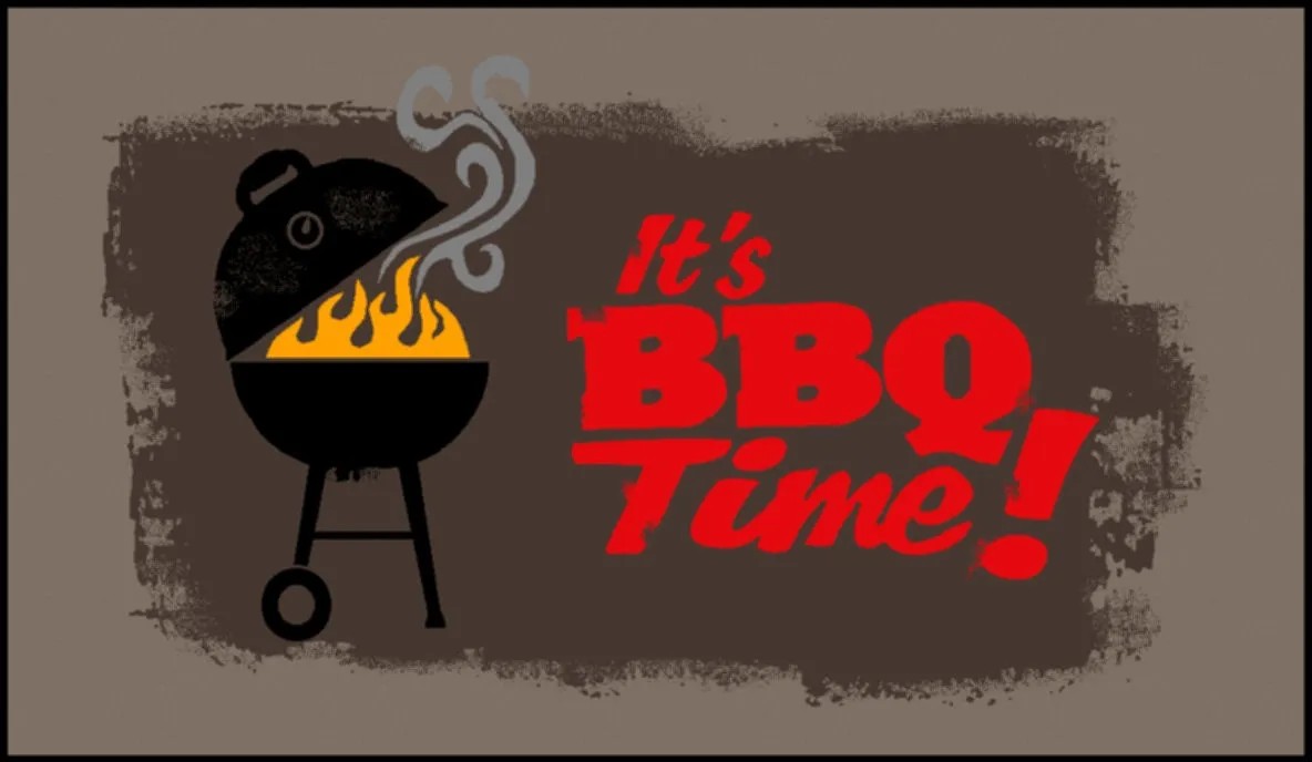 BBQ Matte it's BBQ Time 67 cm x 120 cm kaufen bei OBI