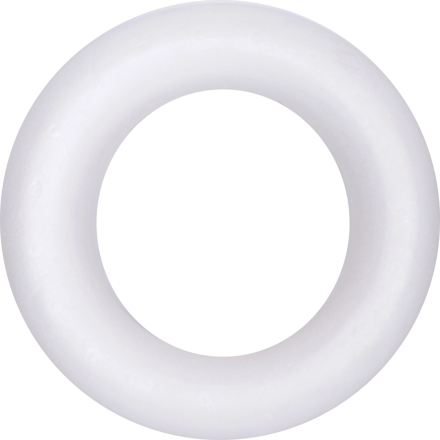 Polystyrol Halbring flach Weiß 25 cm kaufen bei OBI