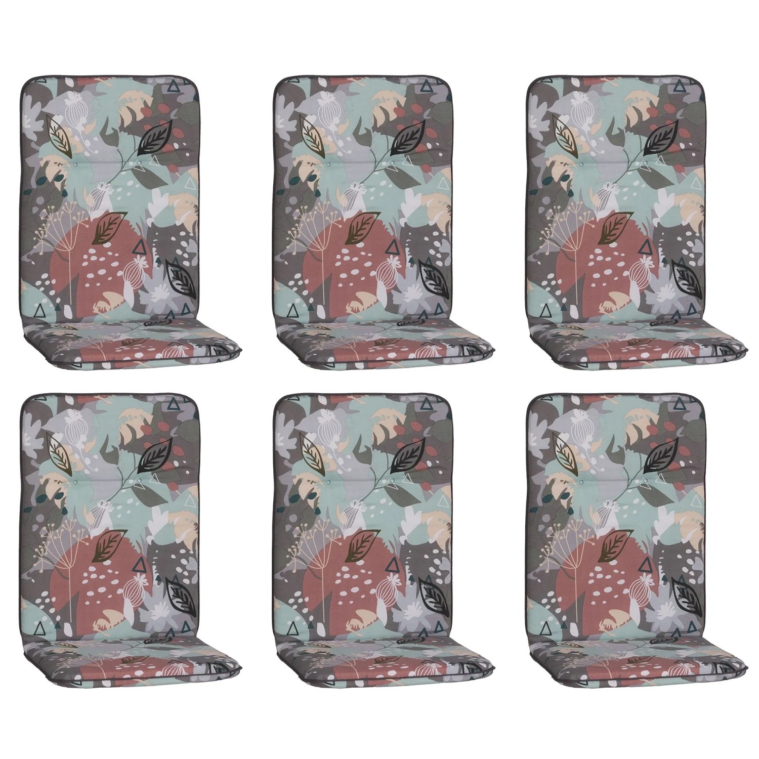 Beo Hochlehner-Paspelauflage M412 Eger Grau 6er-Set kaufen bei OBI