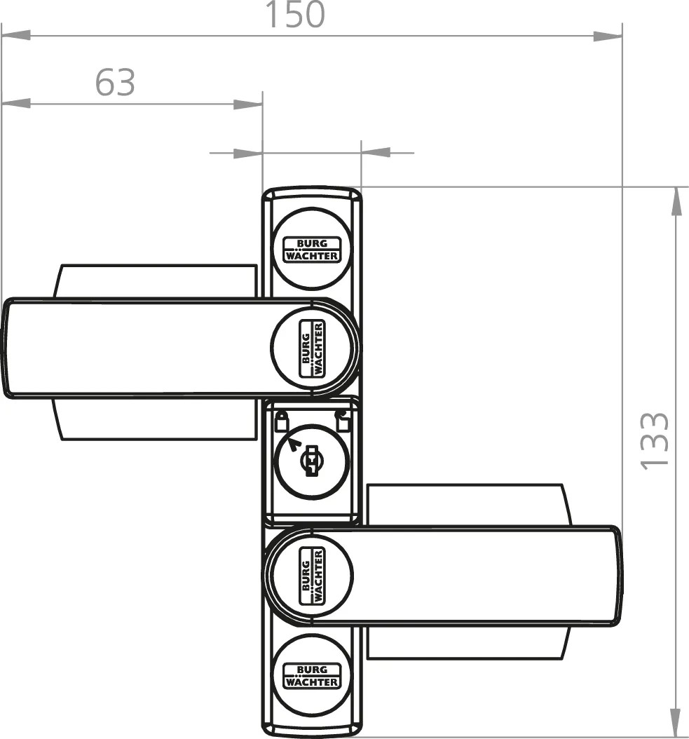 Burg-Wächter Fenstersicherung Winsafe WS 22 Weiß kaufen bei OBI