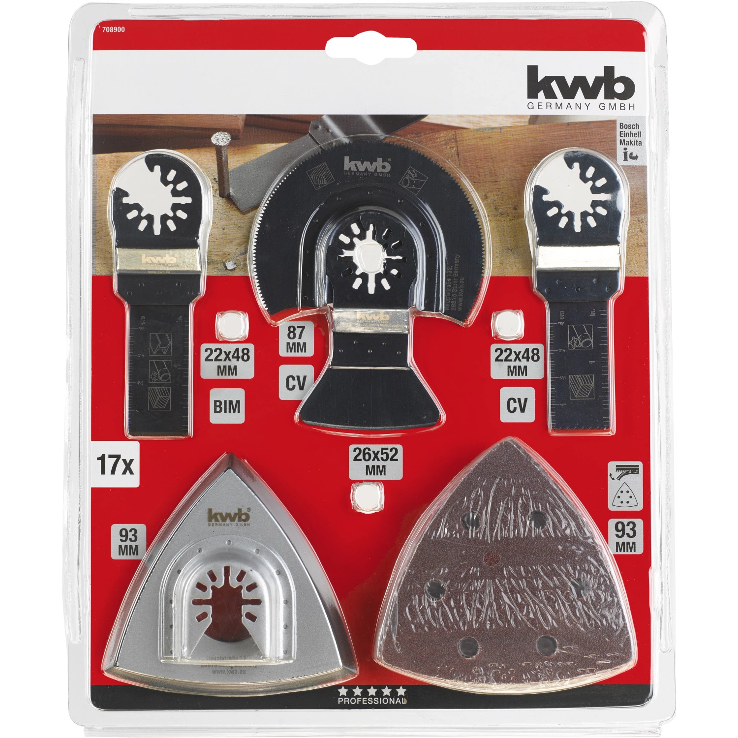 kwb Universal Multitool-Set 17-teilig kaufen bei OBI