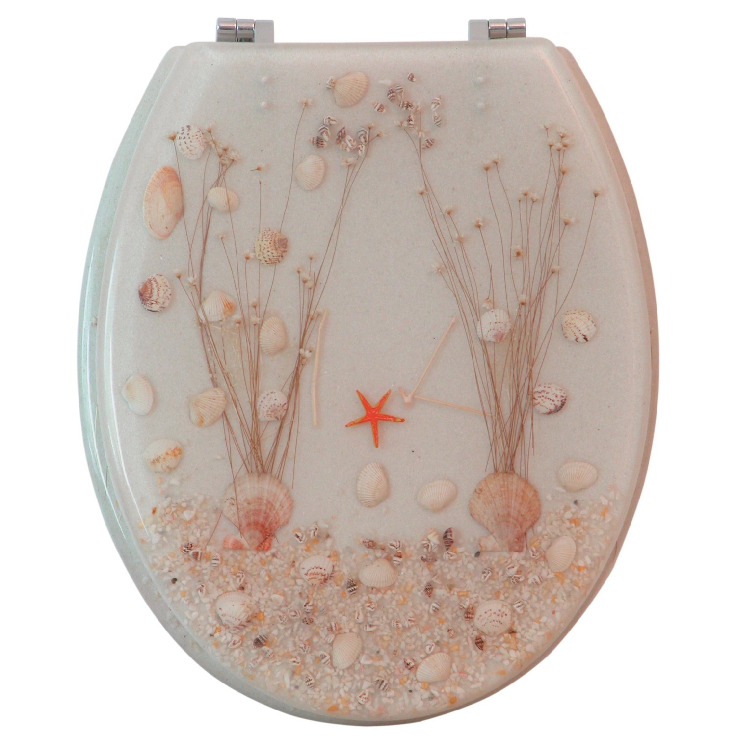 Sanitop-Wingenroth WC-Sitz Dekor Strand Transparent kaufen bei OBI