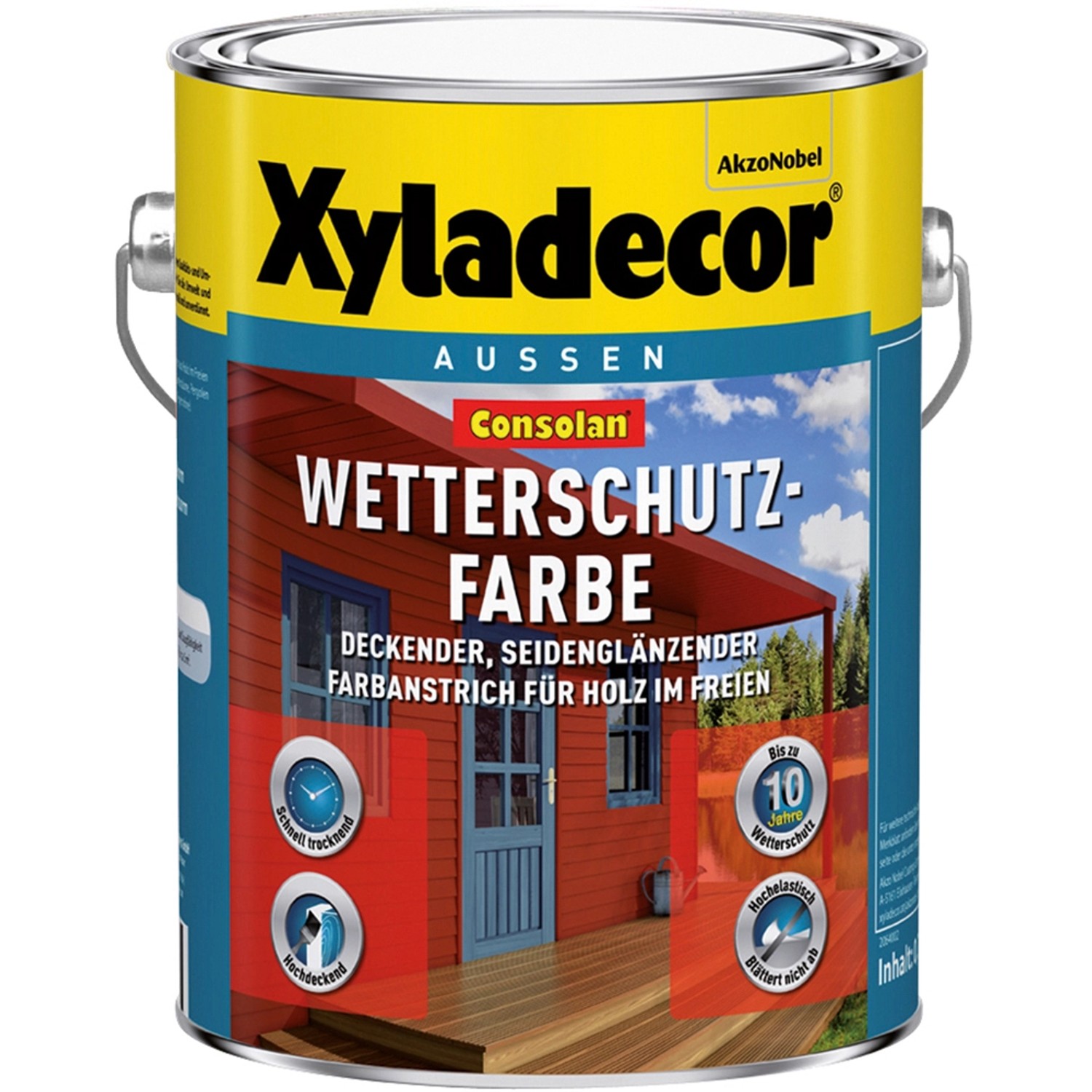 Xyladecor Consolan Wetterschutzfarbe Anthrazitgrau 2,5 l kaufen bei OBI