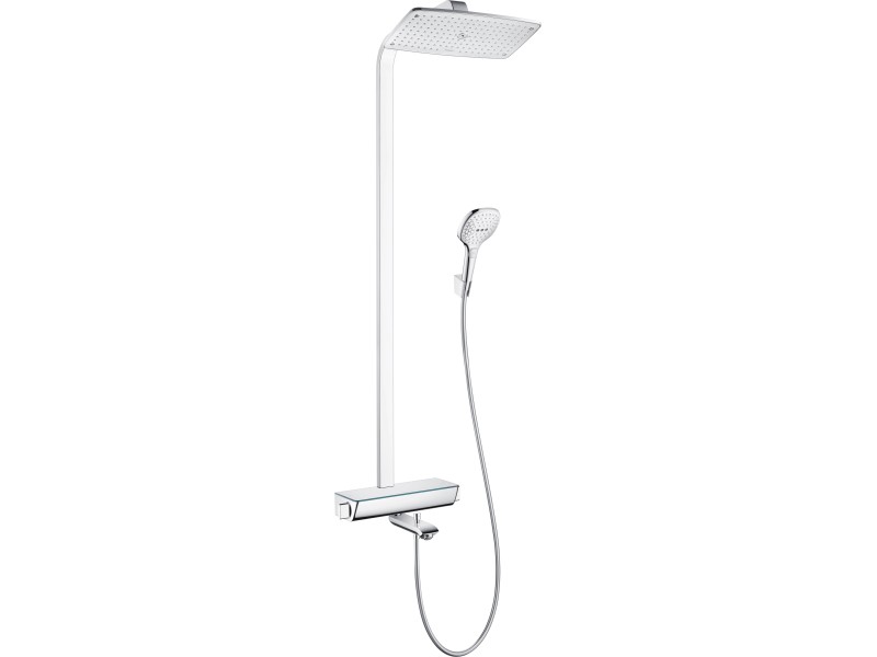 Hansgrohe Raindance E Showerpipe 360 1jet mit Wannenthermostat Chrom ...