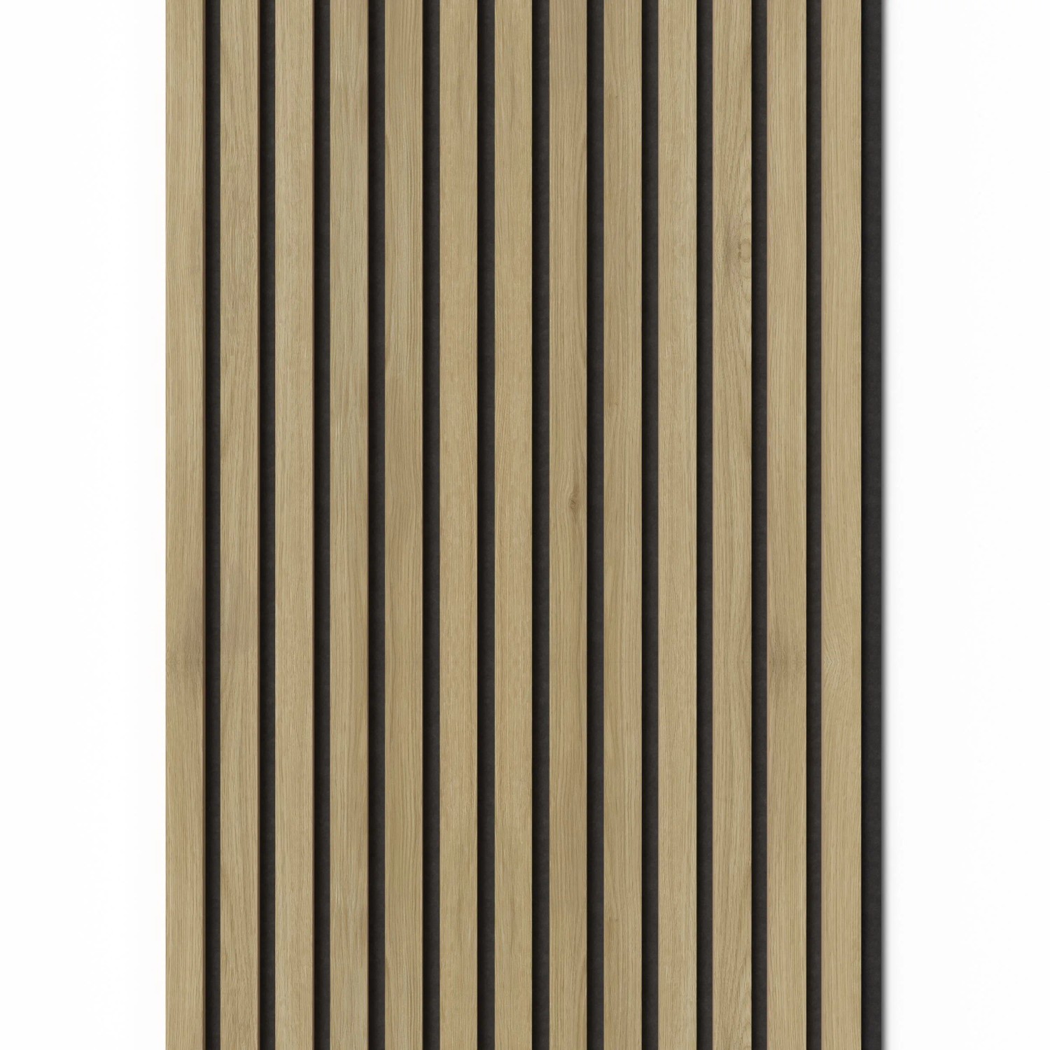 Denpanels Akustikpaneel Acu-Line Melamin Eiche dunkel, Filz schwarz ...