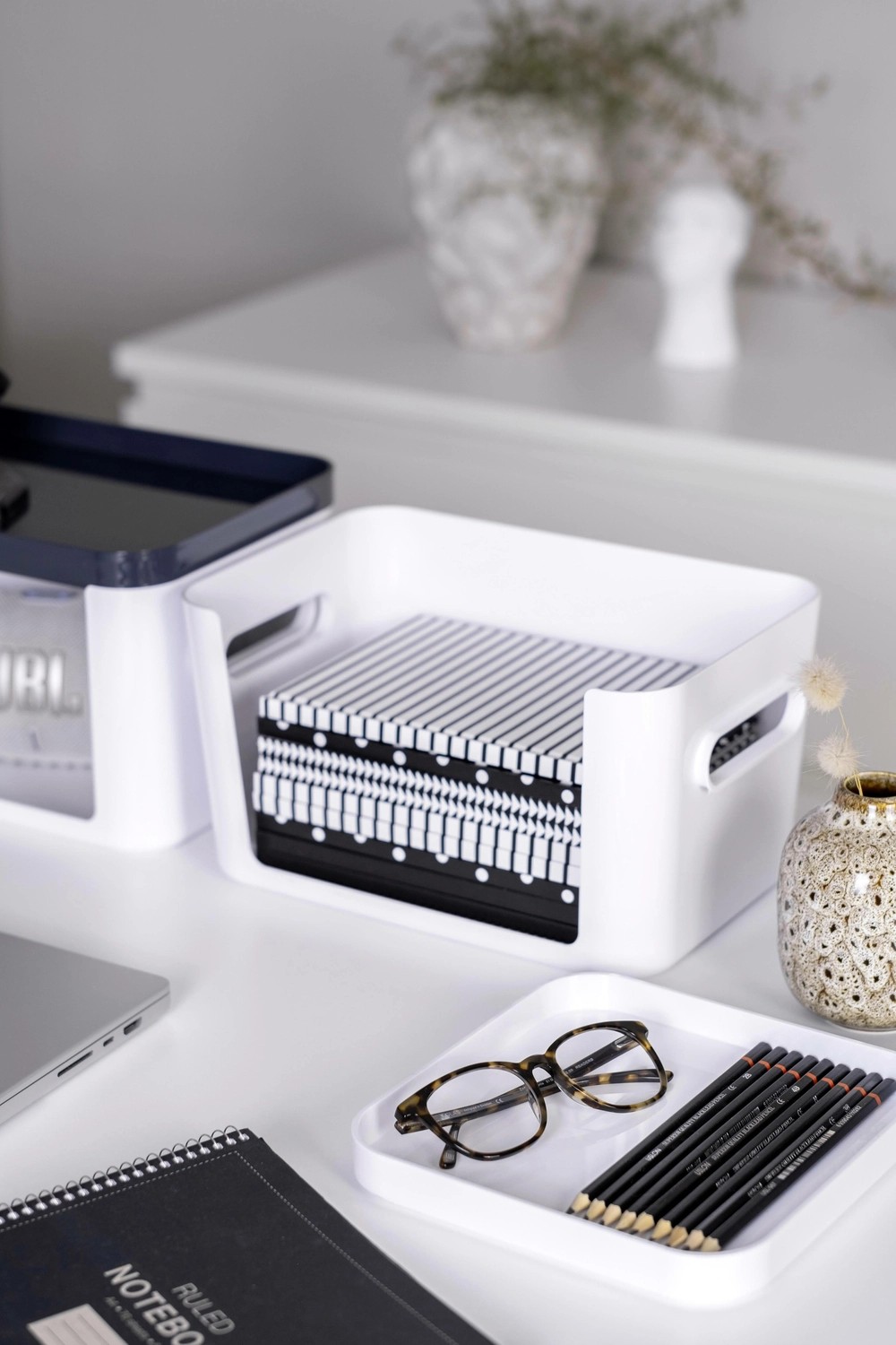 SmartStore Compact Access weiß Aufbewahrungsbox kaufen bei OBI