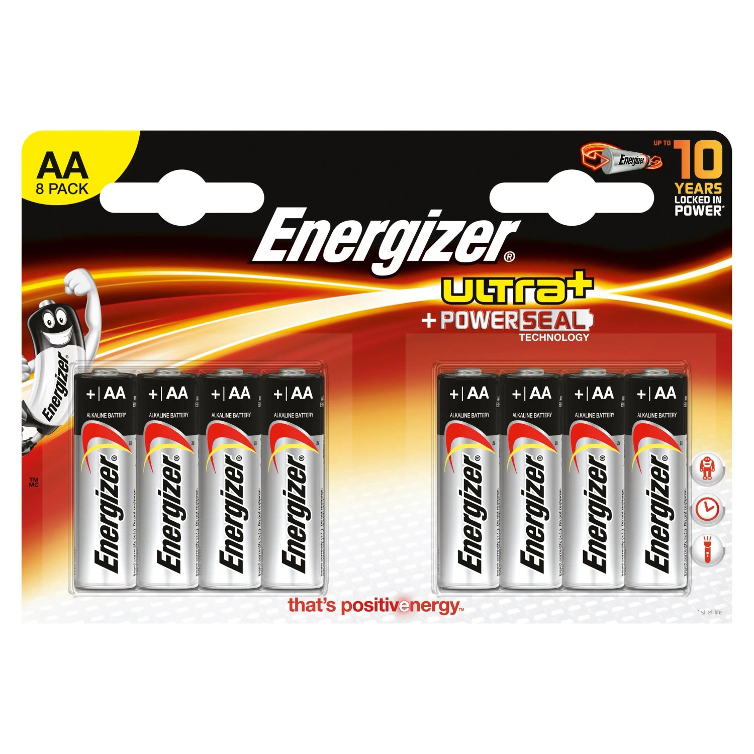 Energizer Ultra+ Power Seal Alkaline Batterie AA 8 Stück kaufen bei OBI