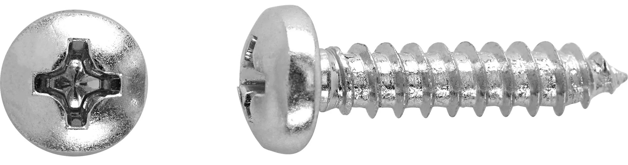 LUX Linsenkopf Blechschraube Ø 3,5 mm x 16 mm Verzinkt 12 Stück kaufen ...