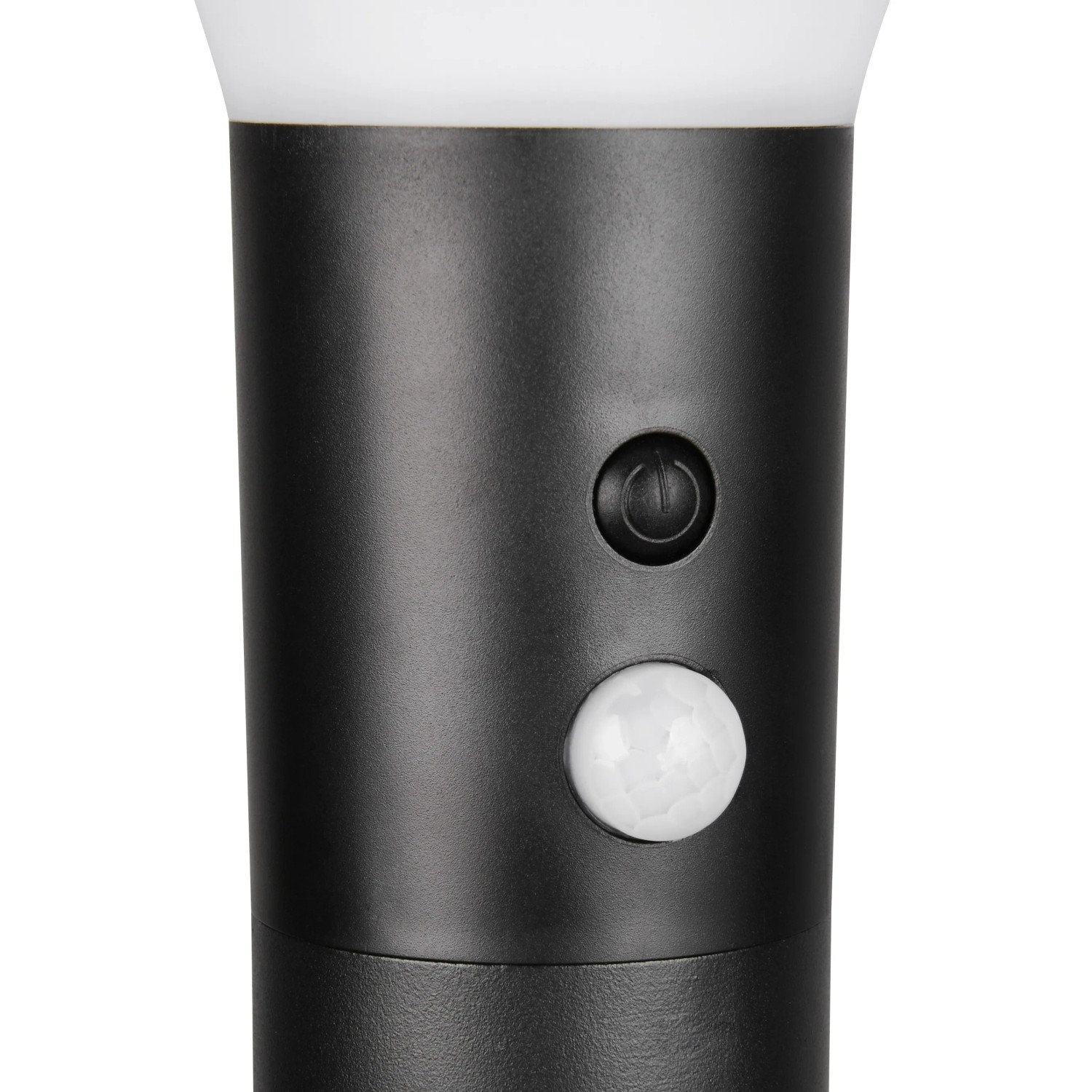 Reality LED-Poller Gorda mit Bewegungsmelder Schwarz Matt kaufen bei OBI