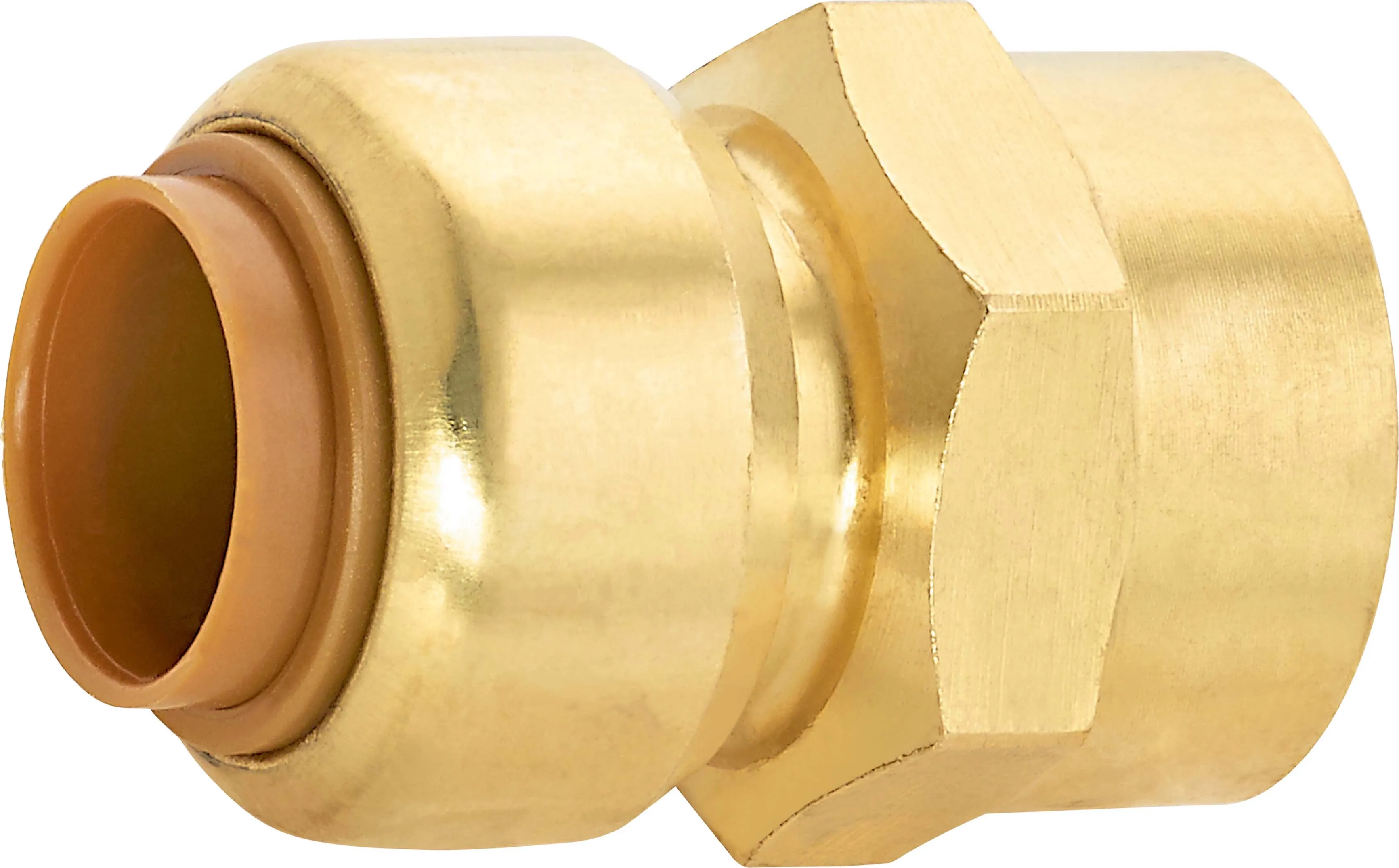 Steck-Muffe Ø 15 mm x 18,6 mm (Rp 1/2) Messing kaufen bei OBI