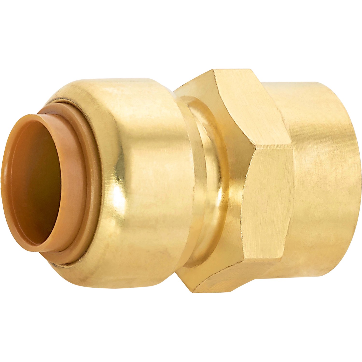 Steck-Muffe Ø 15 mm x 18,6 mm (Rp 1/2) Messing kaufen bei OBI