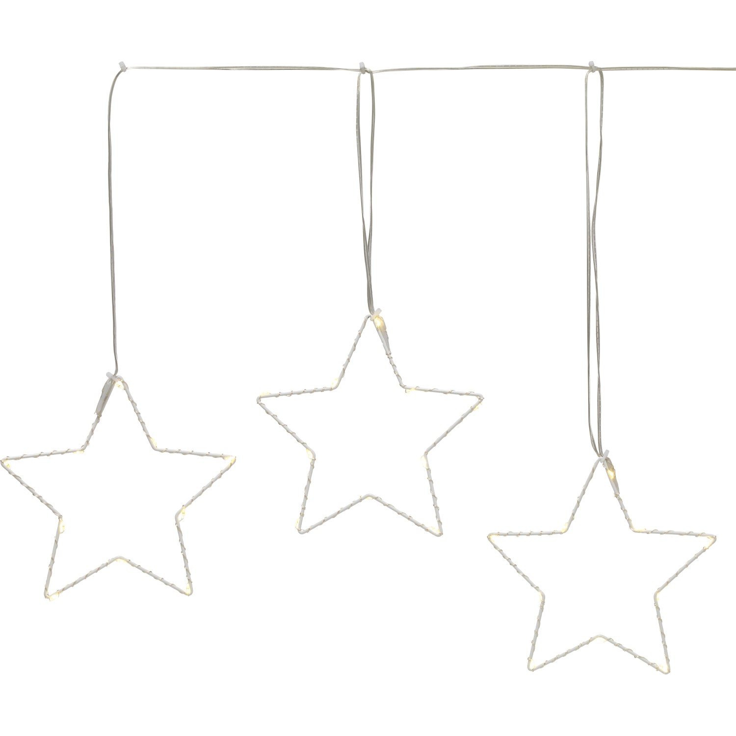 Metall-Stern 15 cm Weiß-Transparent kaufen bei OBI