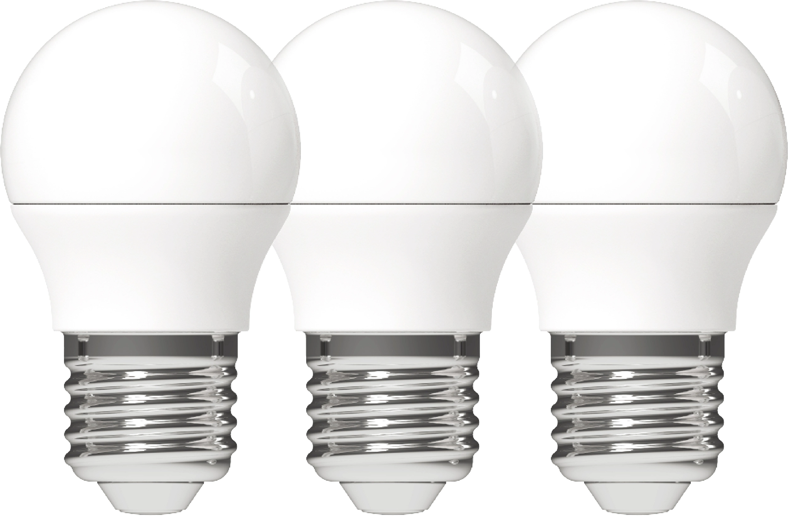 LED-Leuchtmittel E27 Globe G45 4,9 W 470 lm Ø 4,5 cm x 7,7 cm 3er-Set kaufen bei OBI