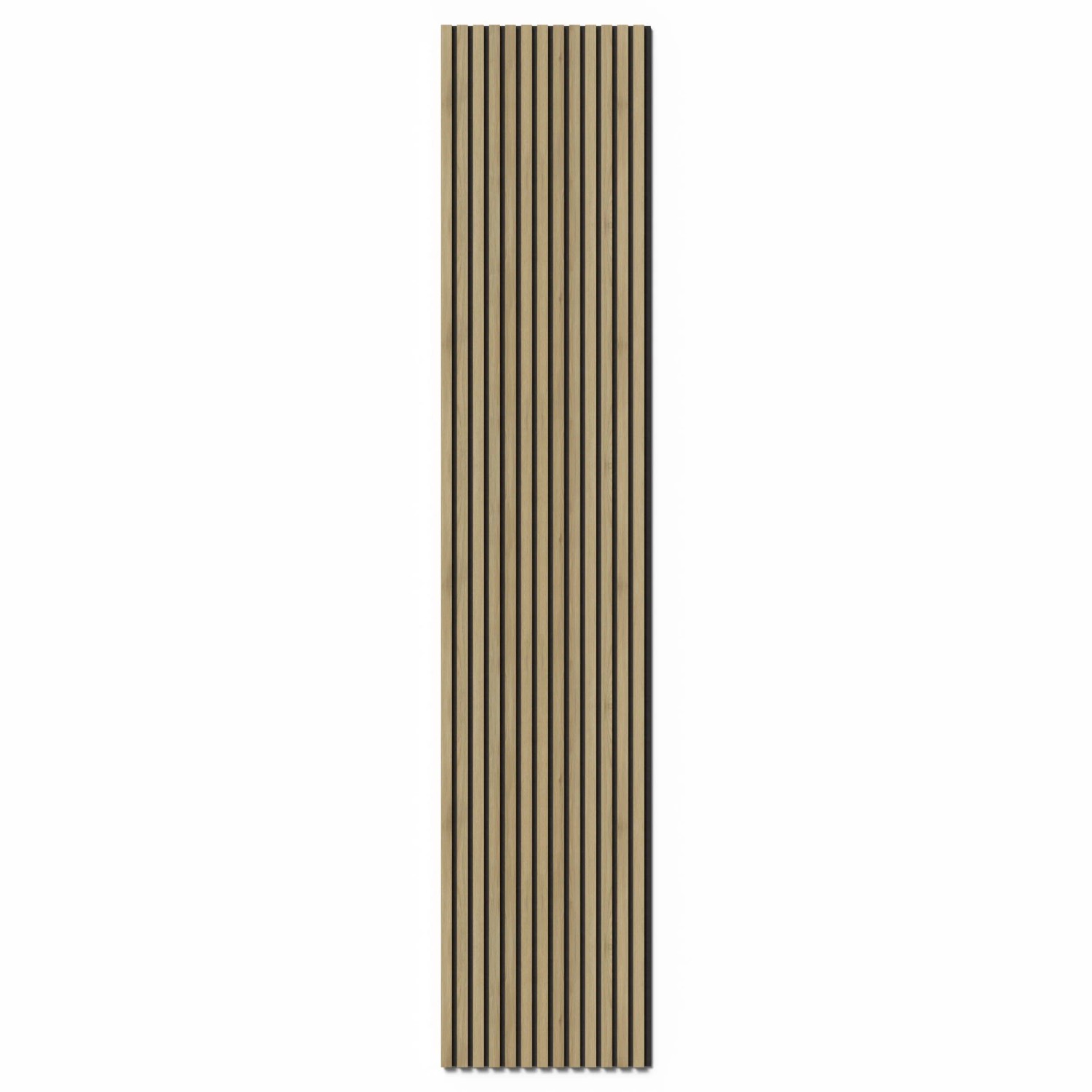 Denpanels Akustikpaneel Acu-Line Melamin Eiche dunkel, Filz schwarz ...