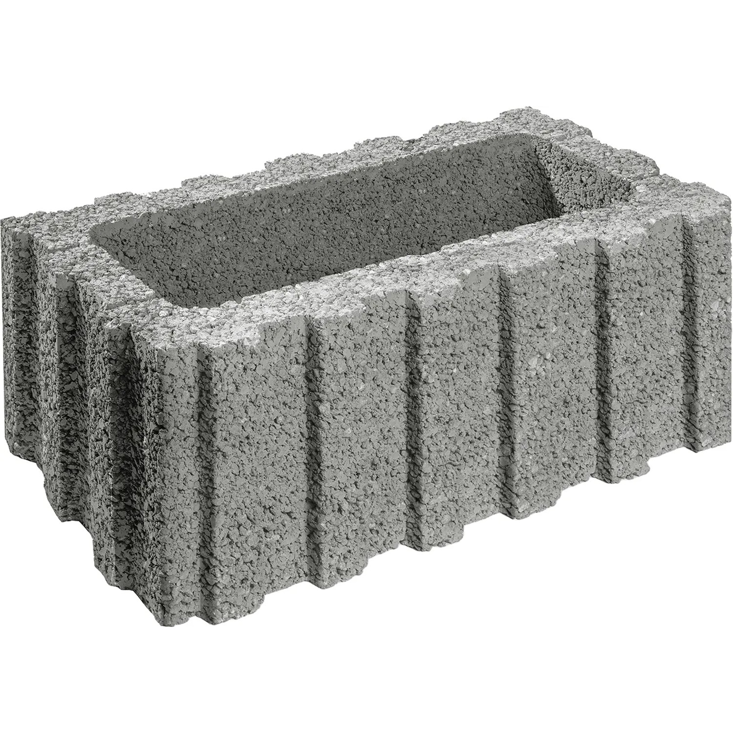 Premac Pflanzstein Rasterflor Grau 60 x 40 x 25 cm kaufen bei OBI