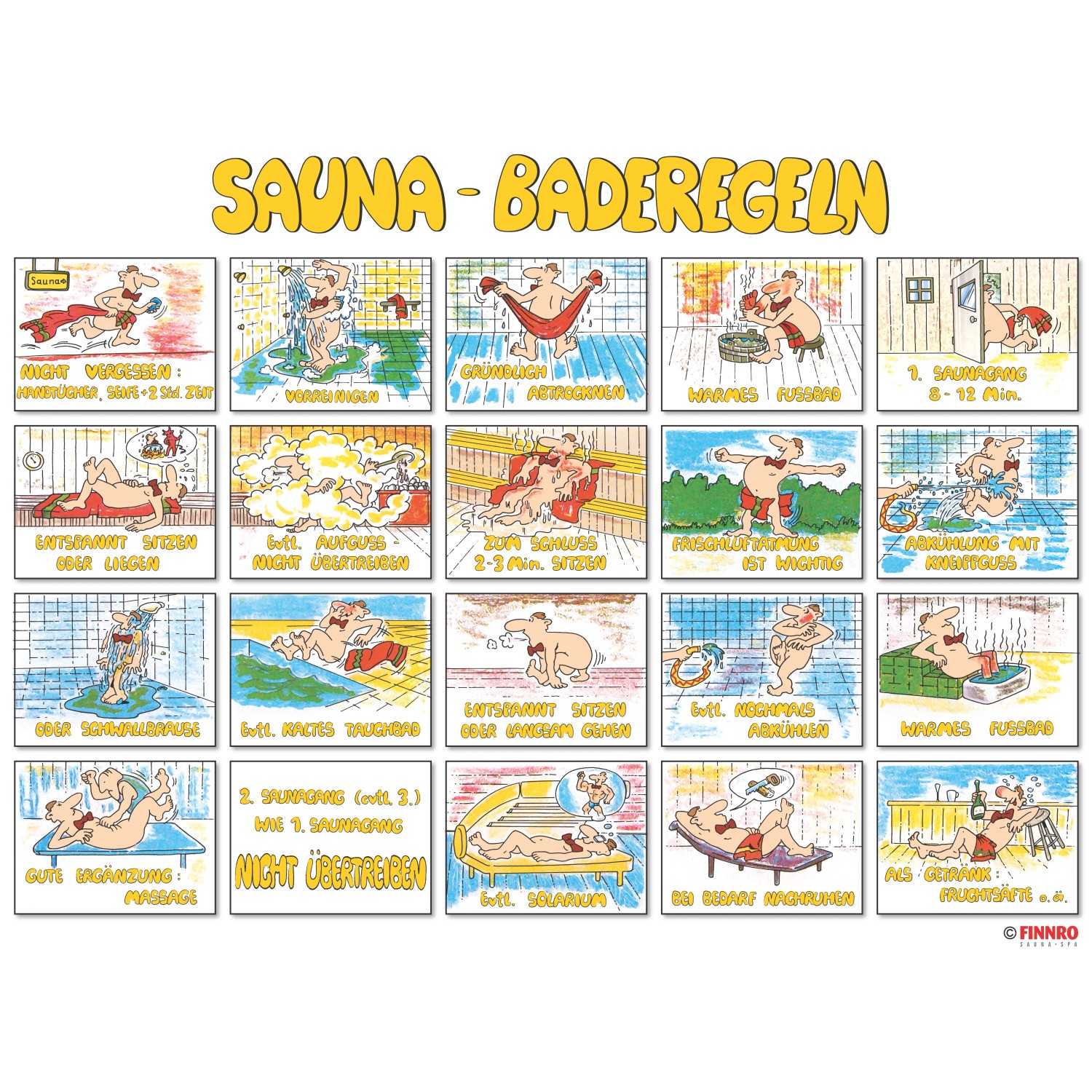 Eilo Sauna-Baderegeltafel - Herren kaufen bei OBI