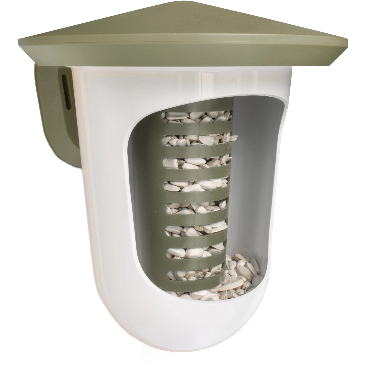 SingingFriend Vogelfutter-Spender Multi Feedr Green-White kaufen bei OBI