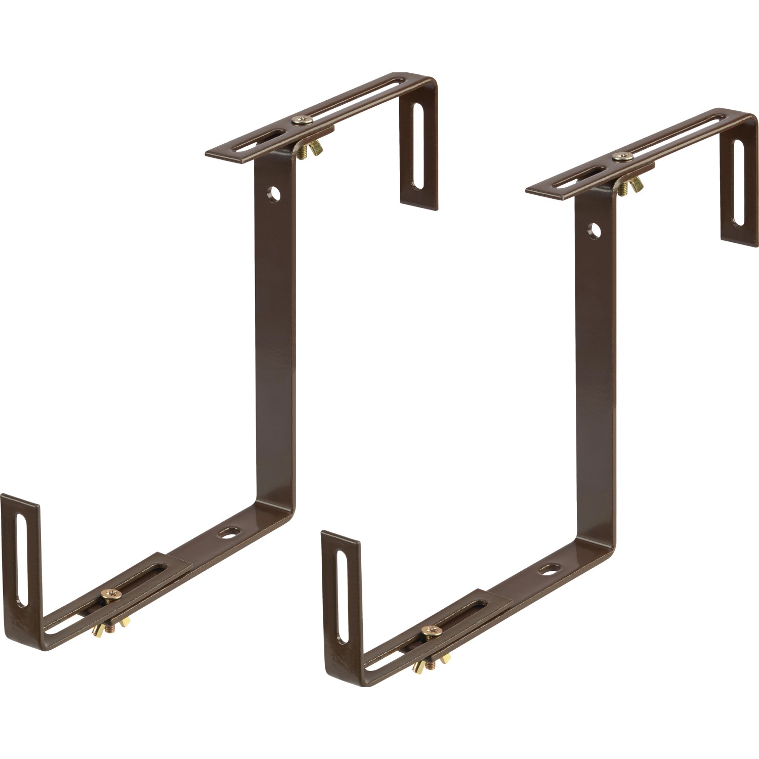 Balkonkastenhalter 2er Set Braun kaufen bei OBI