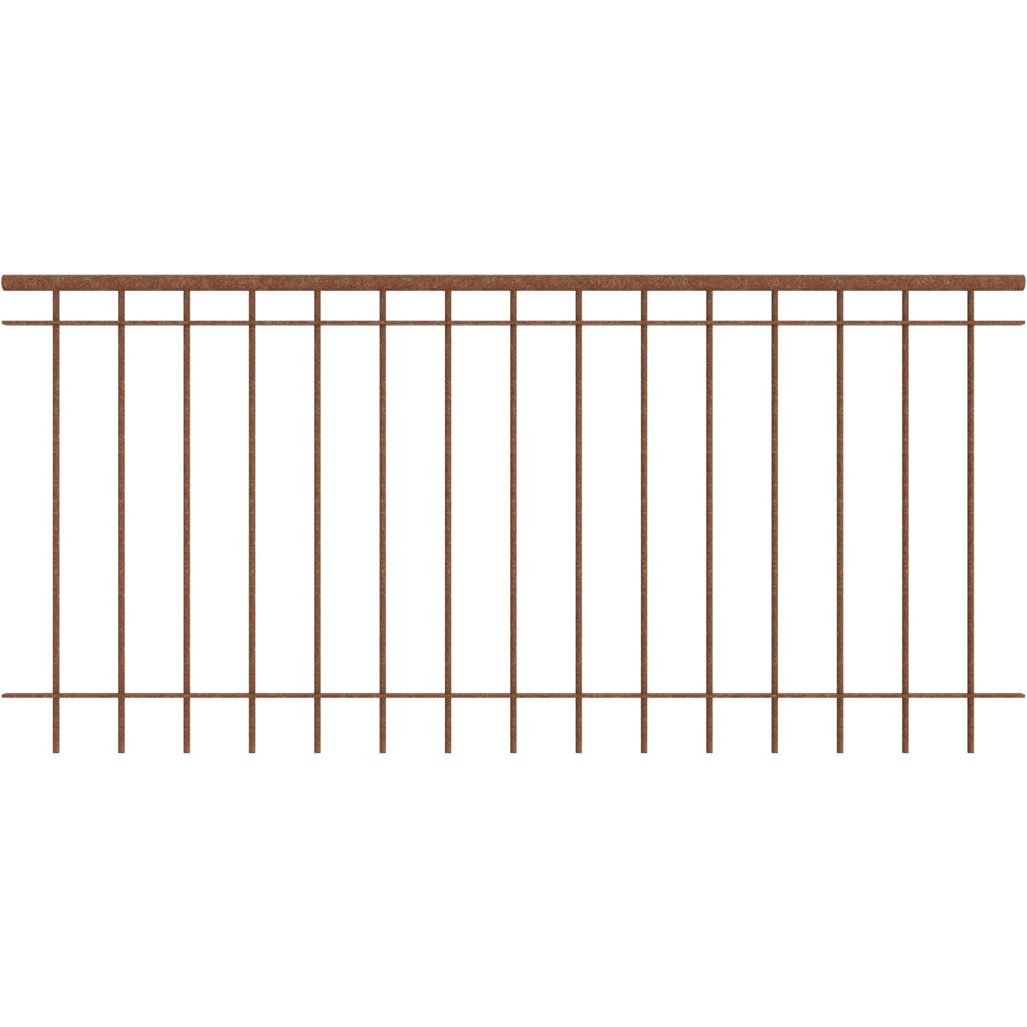 Eleo Metallgeländer Ancona 90 cm x 96 cm mit Rostpatina kaufen bei OBI