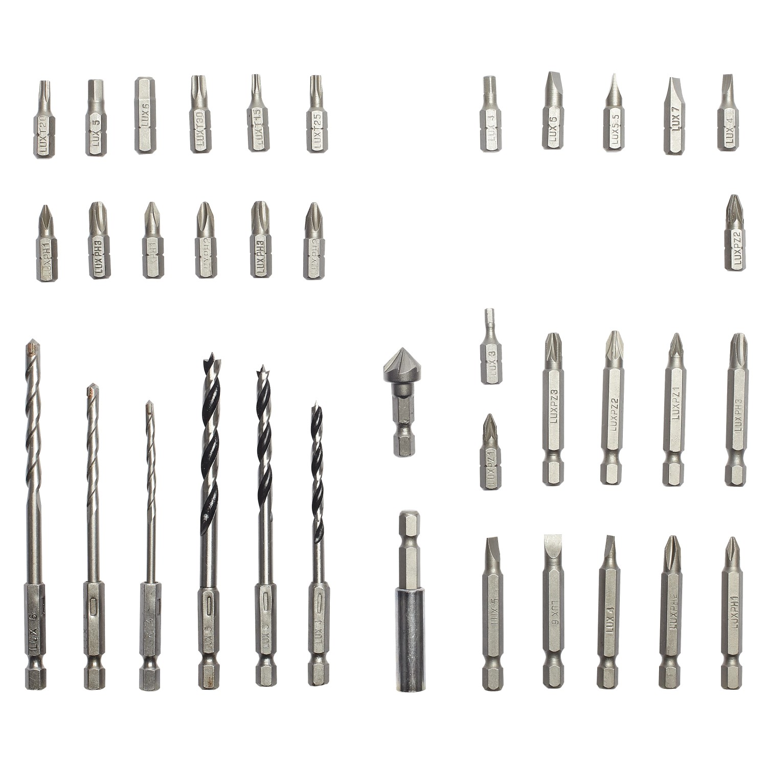 LUX Bohrer- und Bit-Set 42-teilig kaufen bei OBI