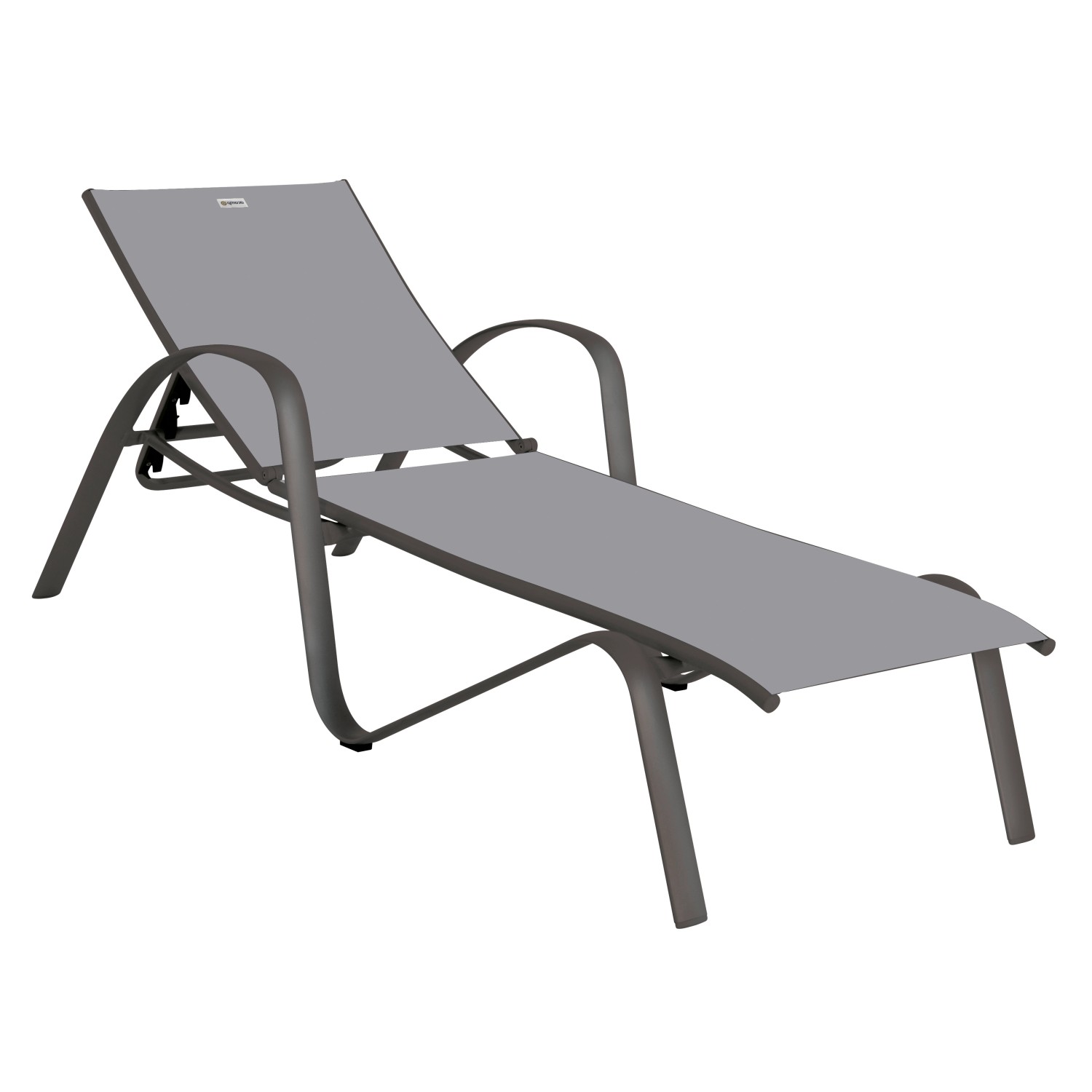 Acamp Stapelliege Acatop Anthrazit-Taupe kaufen bei OBI