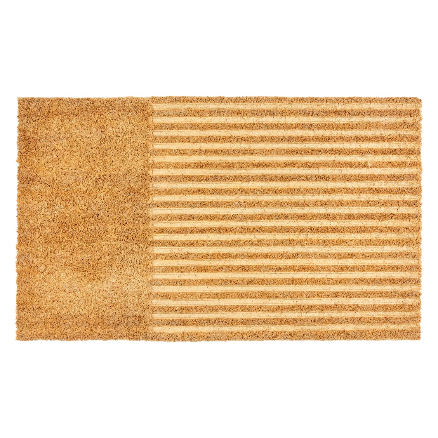 Astra Türmatte Coco Shape Streifen ca. 45 cm x 75 cm Natur kaufen bei OBI