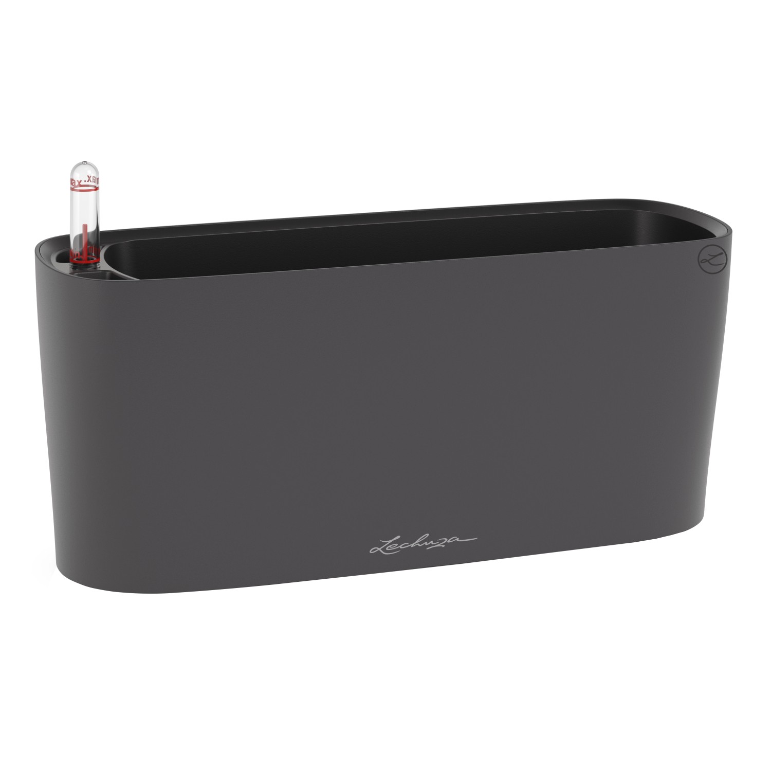 Lechuza Pflanzgefäß DELTA 10 Basalt 30 cm x 11 cm kaufen bei OBI