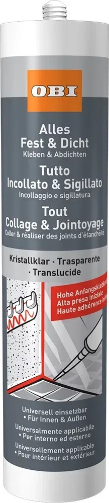 OBI Alles Fest & Dicht Kristallklar 300 g