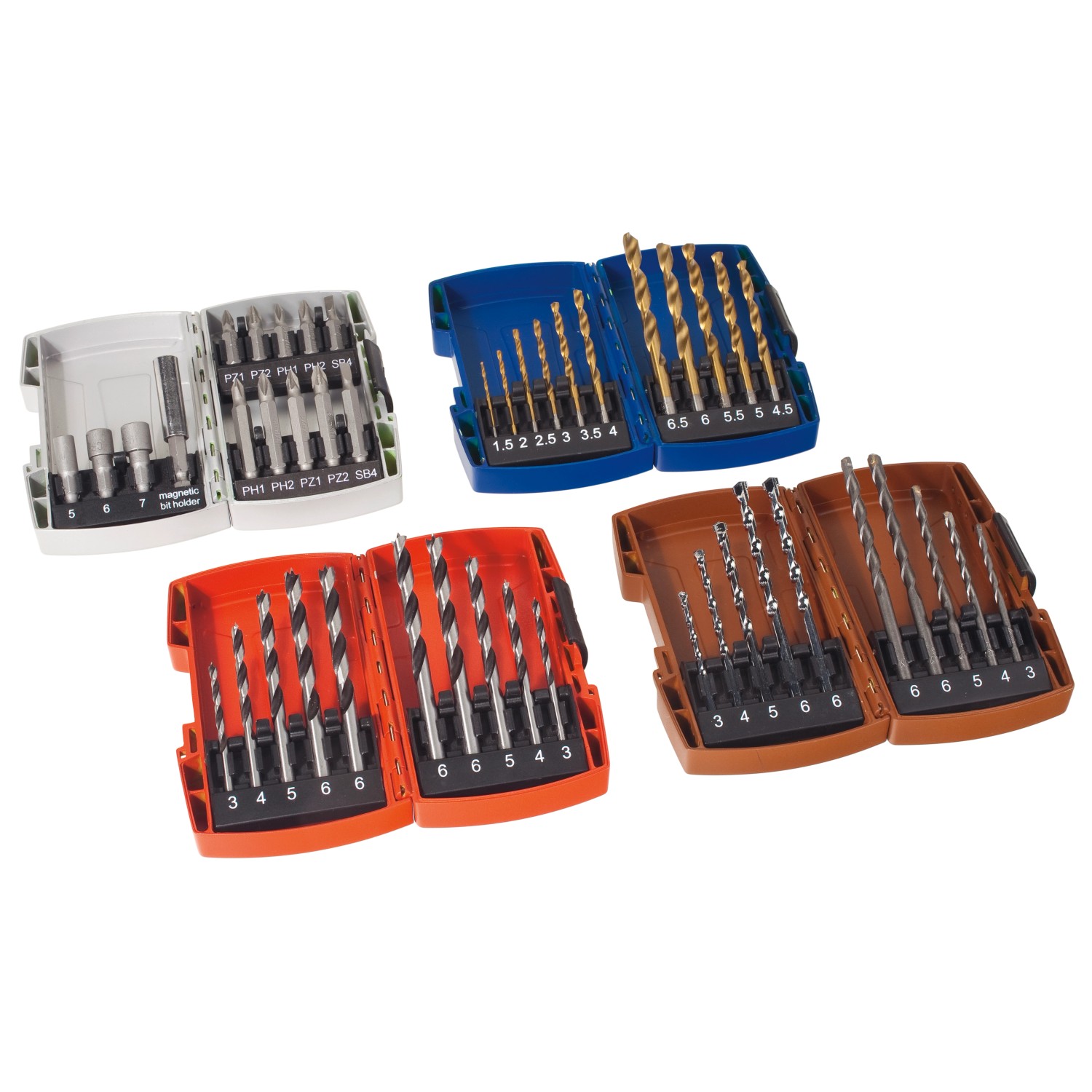 LUX Bohrer- und Bit-Sets 45-teilig kaufen bei OBI