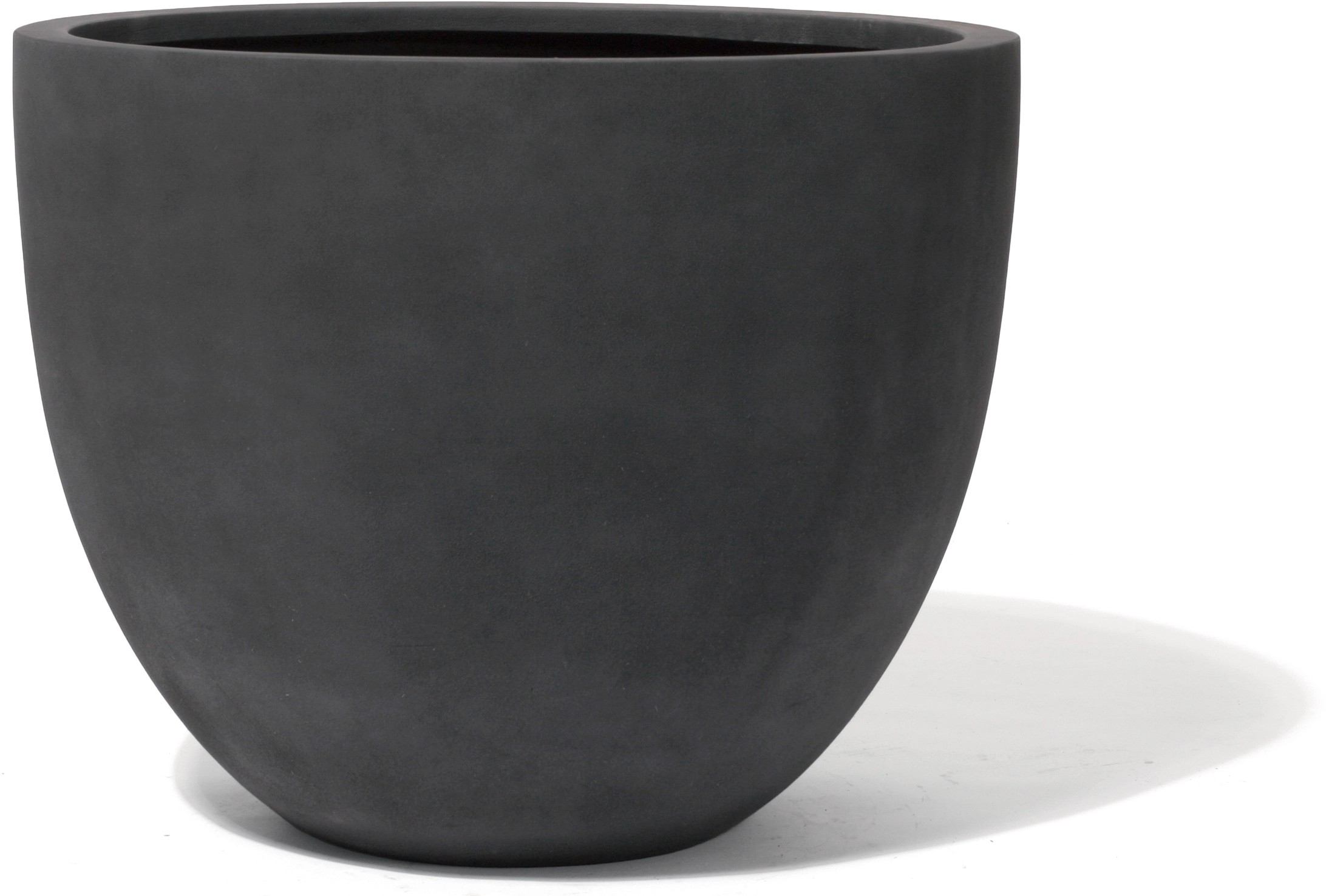 Kirschke Pflanzgefäß Pure Line Salford Ø 70 cm x 52 cm Anthrazit kaufen ...