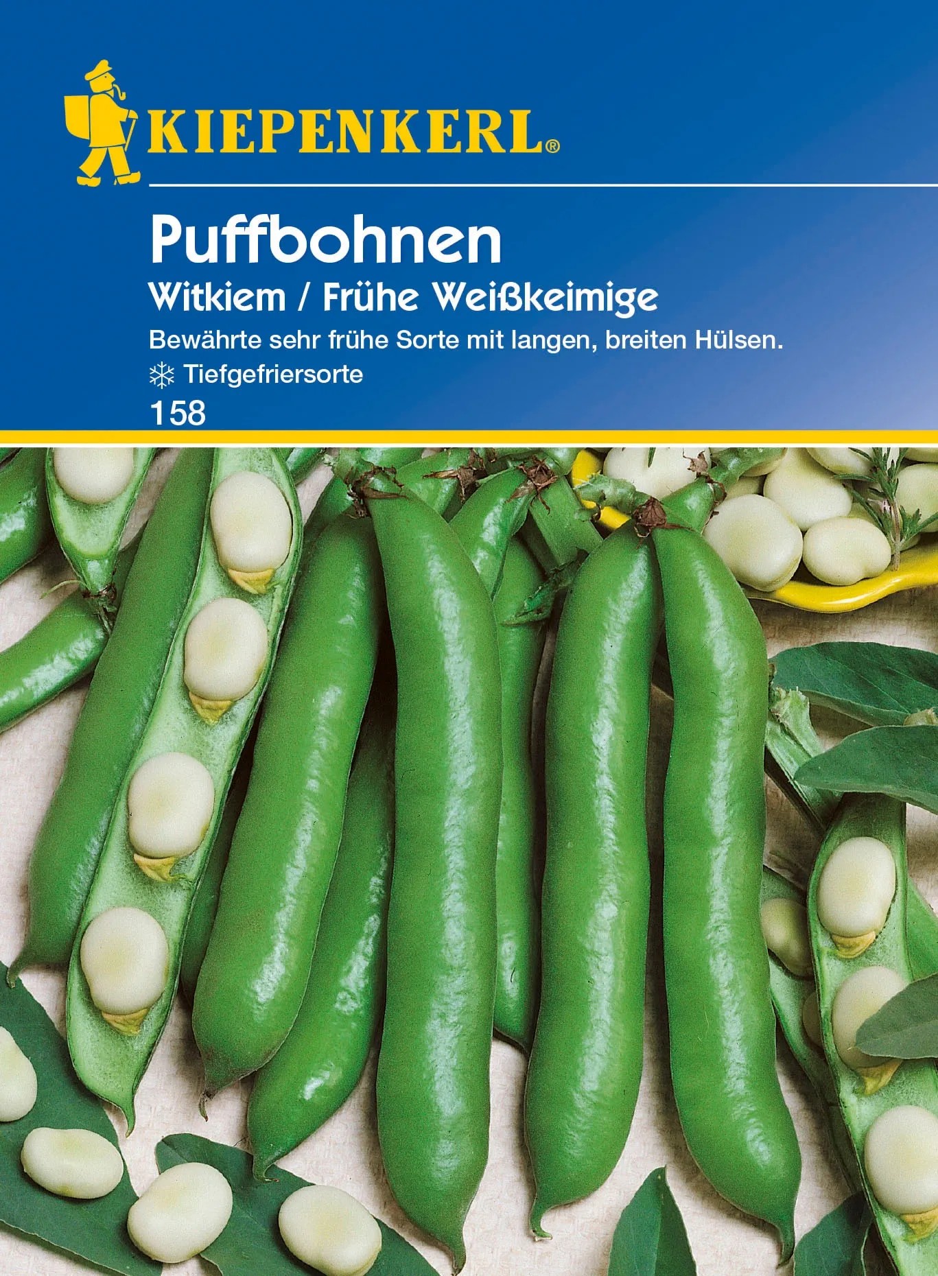 Kiepenkerl Puffbohnen "Witkiem / Frühe Weißkeimige" kaufen bei OBI