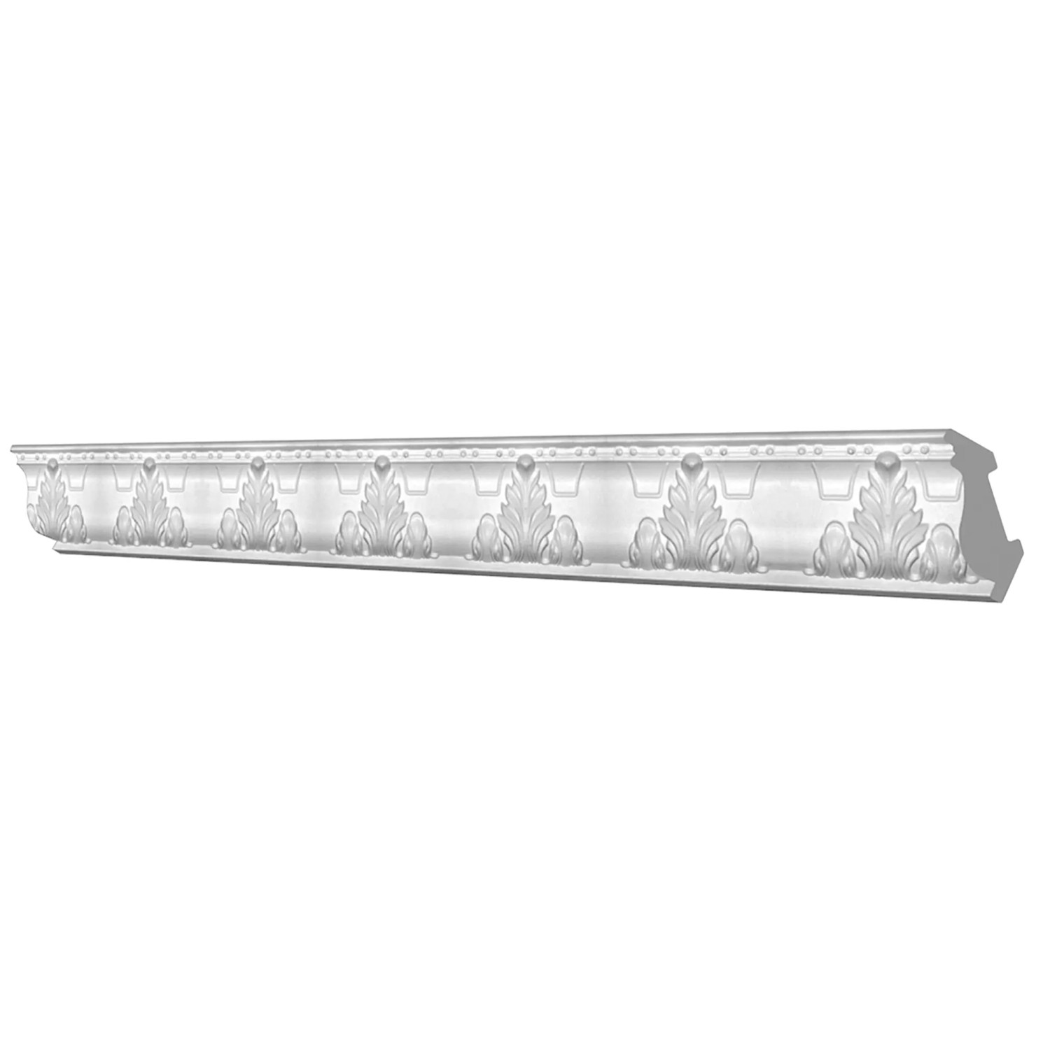 Decosa Zierprofil Geraldine 2 m x 2 m Weiß kaufen bei OBI