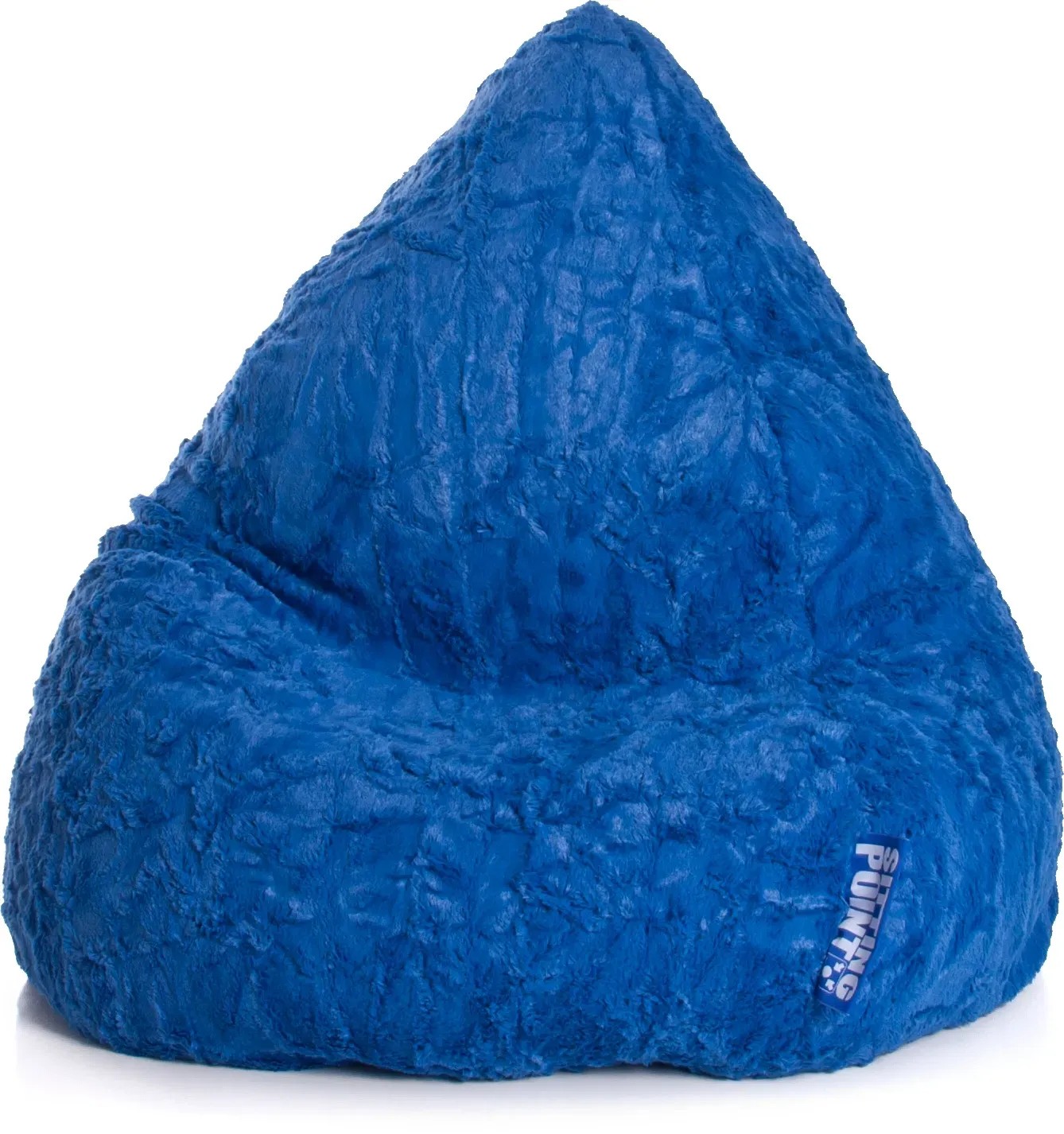 Sitting Point Sitzsack Fluffy 120 l Blau kaufen bei OBI