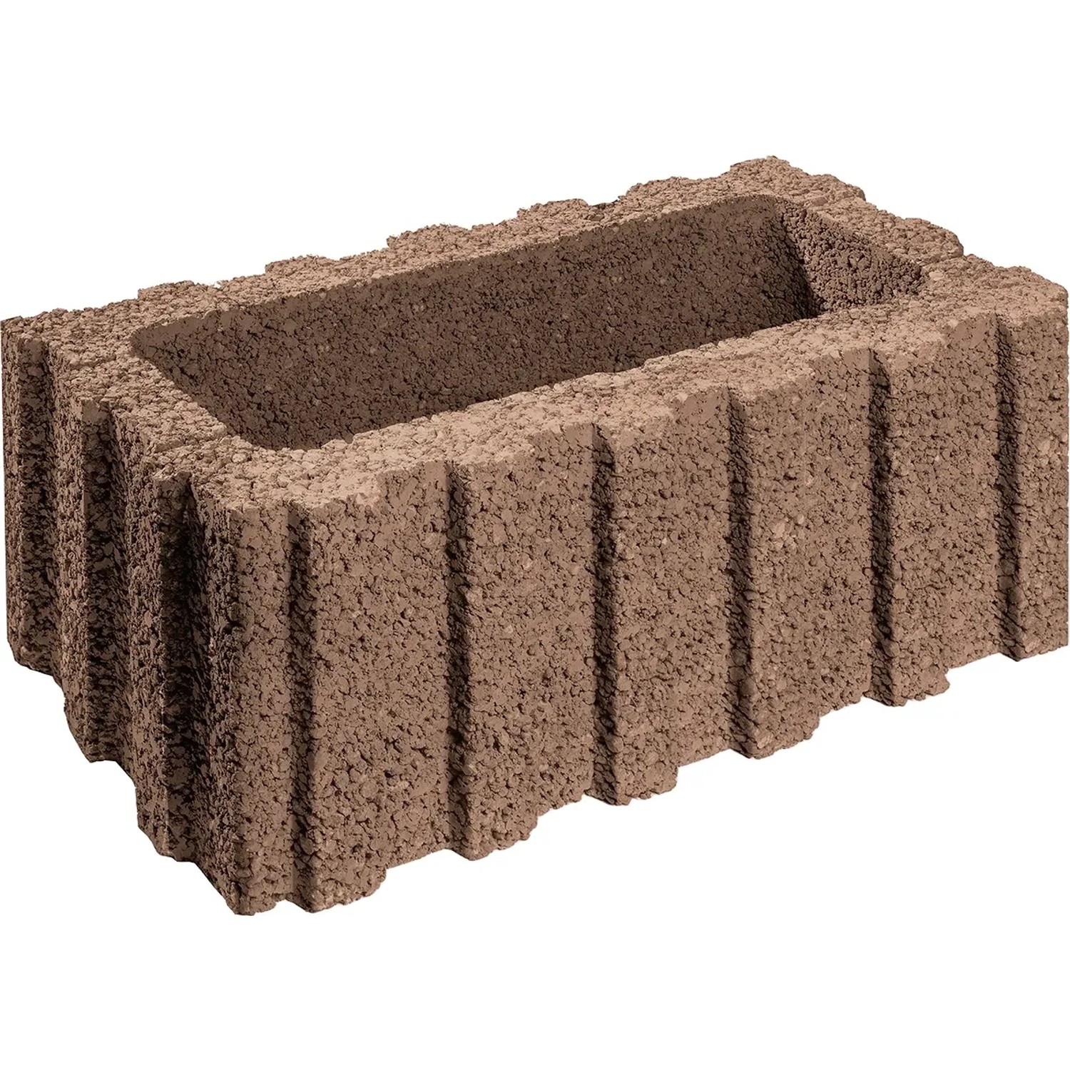 Premac Pflanzstein Rasterflor Braun 60 x 40 x 25 cm kaufen bei OBI