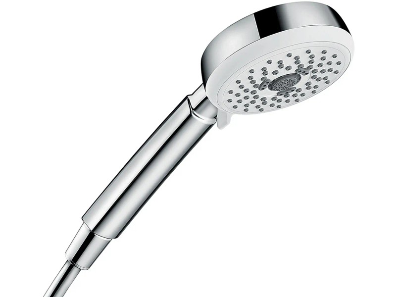 Hansgrohe Handbrause Crometta 100 Multi mit 3 Strahlarten Weiß-Chrom ...