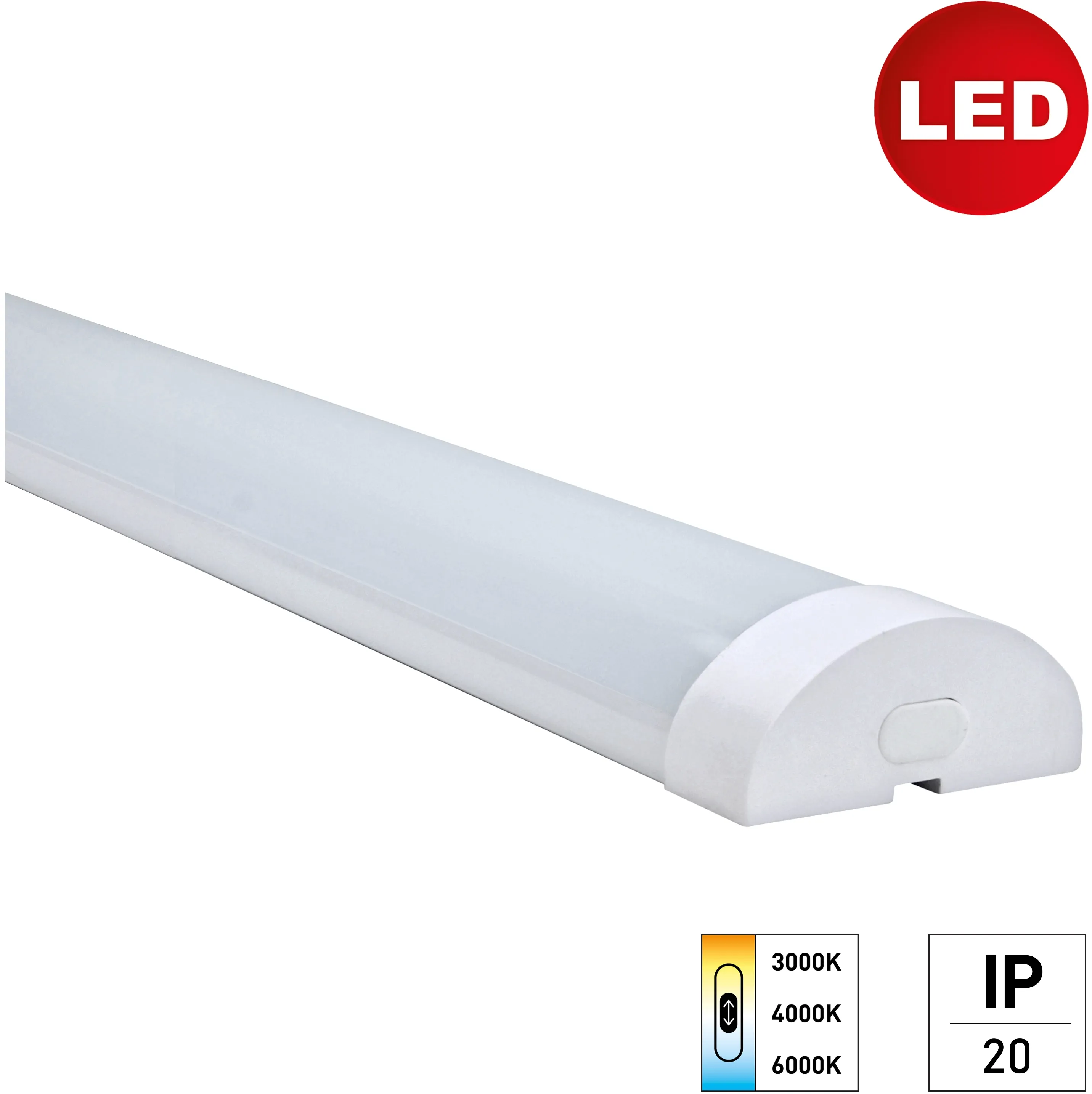 e2 elektro LED-Lichtleiste Systeme S 18 W Weiß kaufen bei OBI