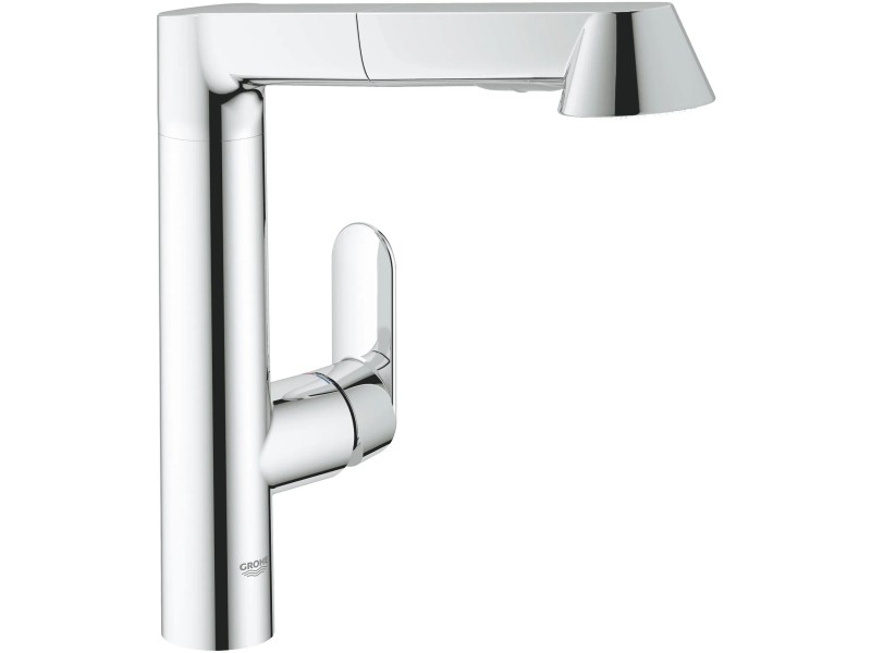 Grohe Einhand-Spültischbatterie K7 Chrom mit herausziehbarer Dual ...