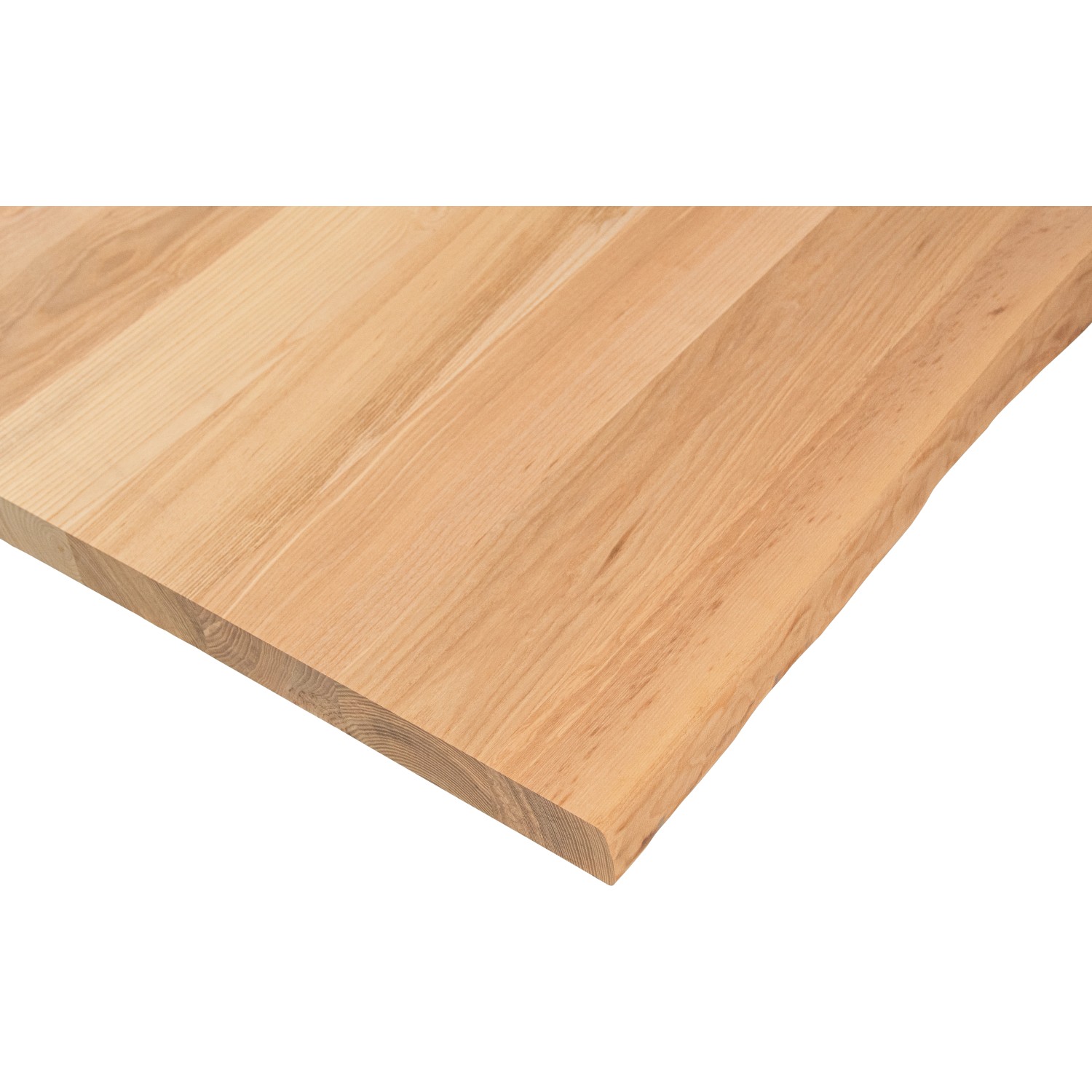 Rettenmeier Tischplatte Esche mit Baumkante 180 cm x 80 cm x 2,6 cm FSC ...