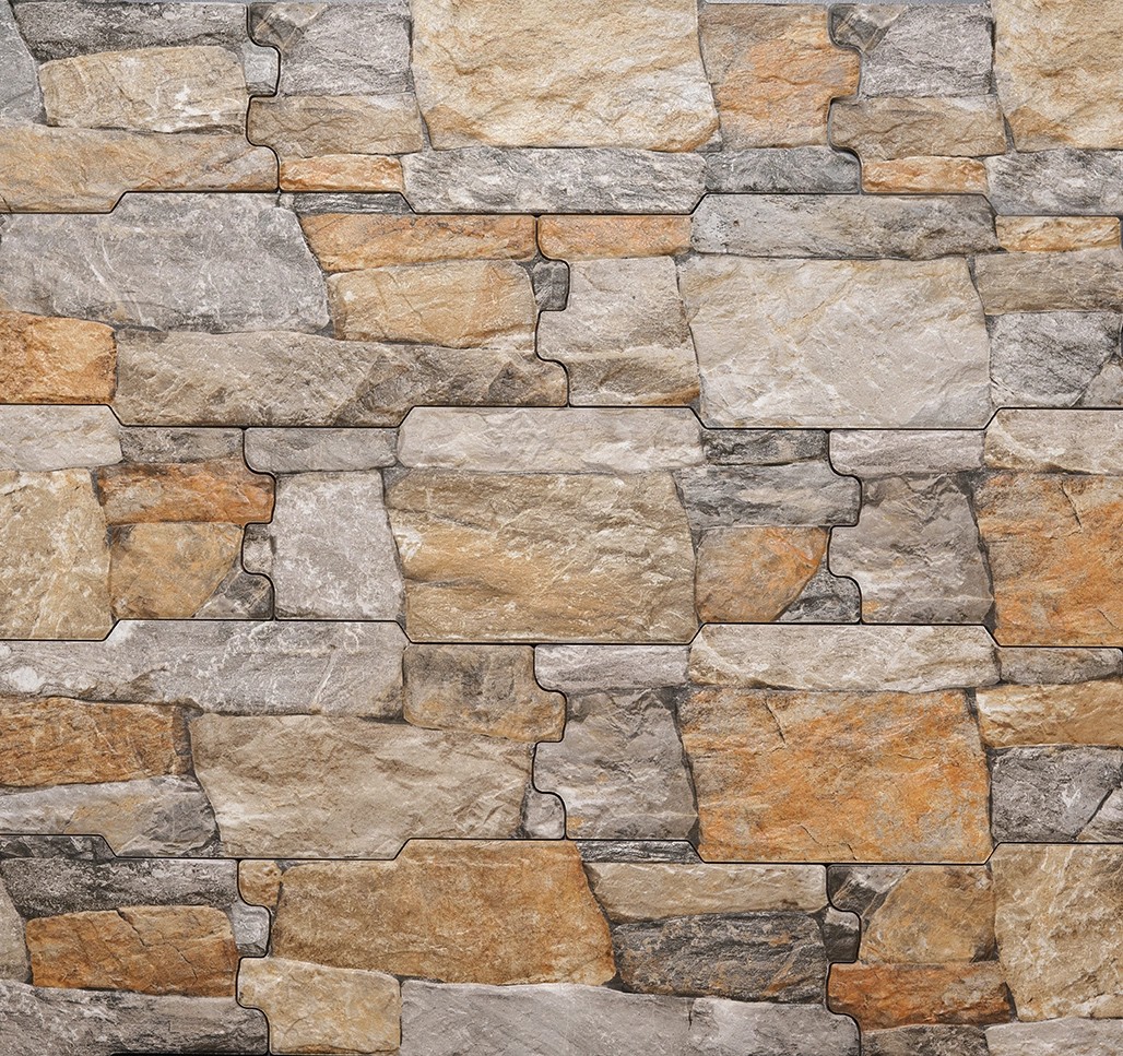 Klimex Verblender Feinsteinzeug UltraStrong Landhouse 40 cm x 16 cm Braun kaufen bei OBI