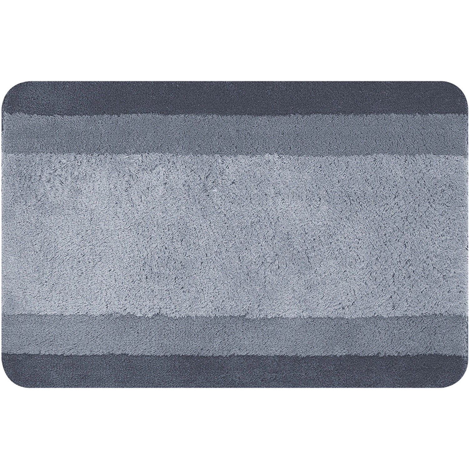 Spirella Badteppich Balance 60 cm x 90 cm Grey kaufen bei OBI
